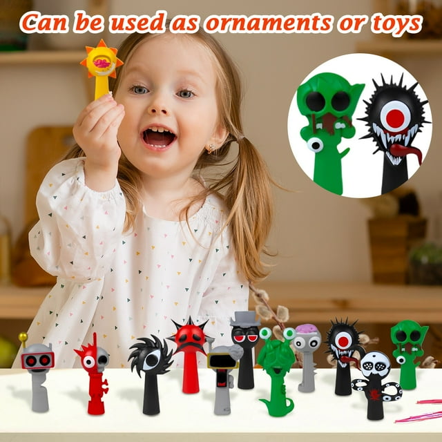 Hot Sale! 3" Sprunki Articulated and Detailed Sprunki Figures – Ideal ...