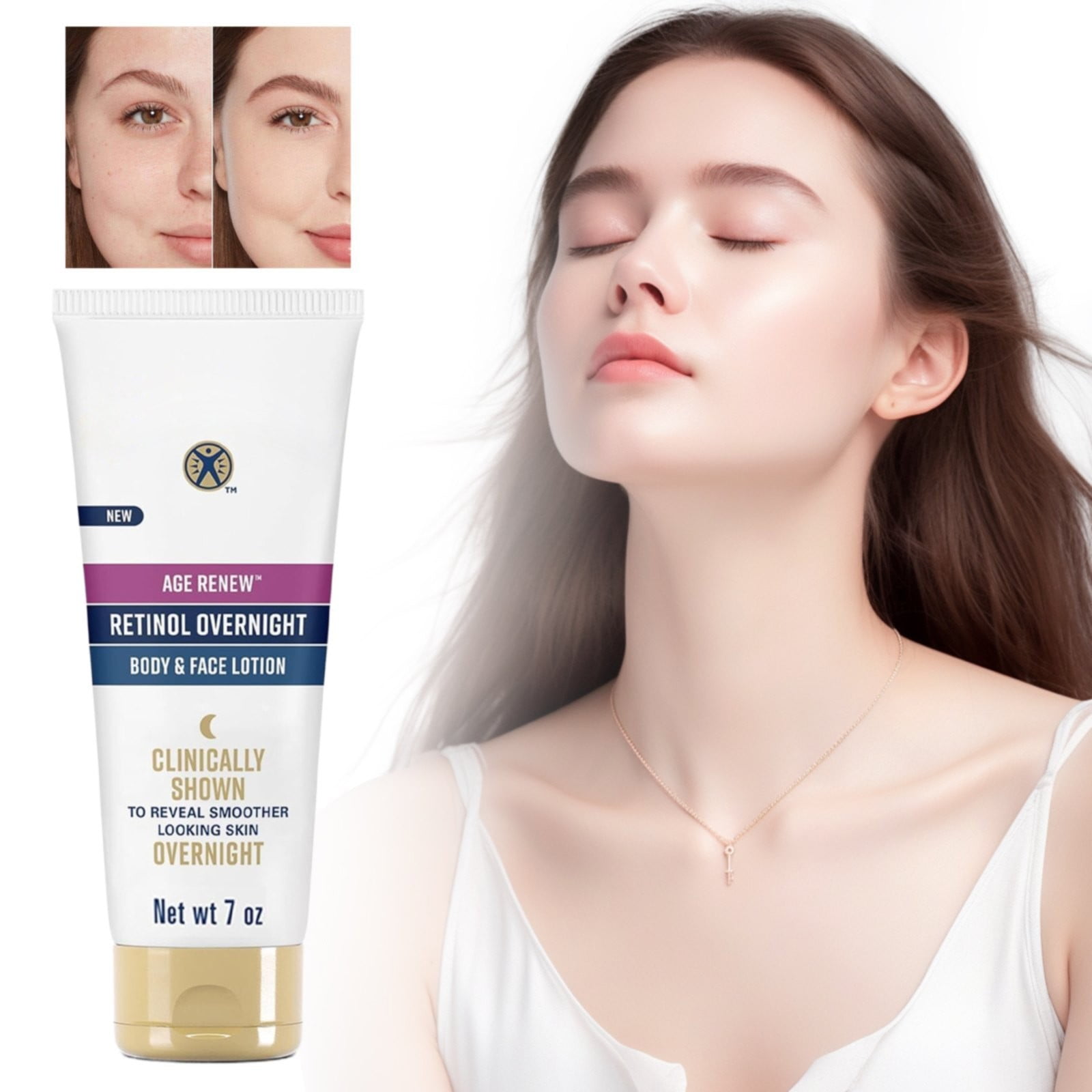 Hot Sale! 5.5X2.6X1.6 Inches Personal Skin Care, Overnight Body ...