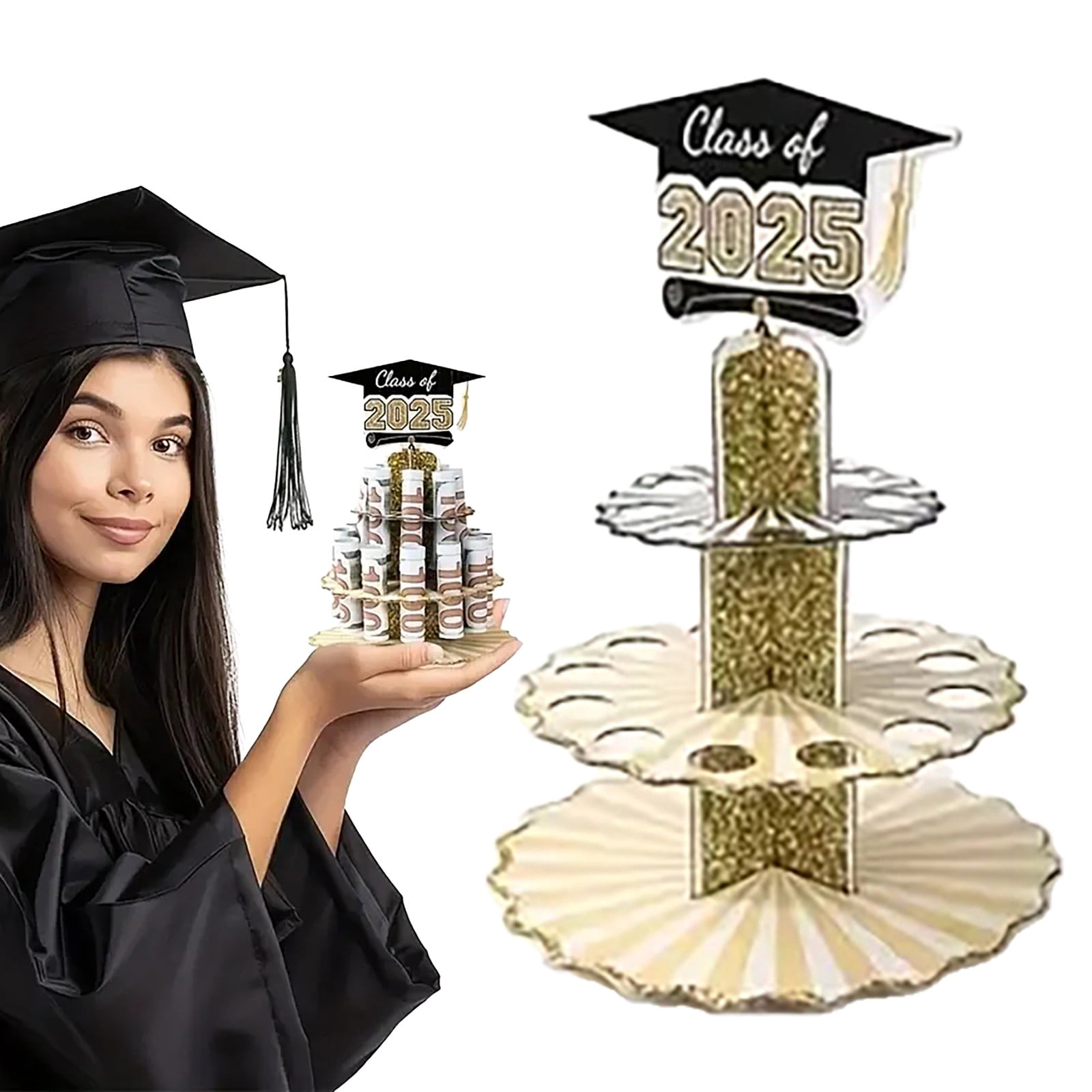 Hot Sale! Aurlik Class of 2025 Graduation Holder Celebrate the ...