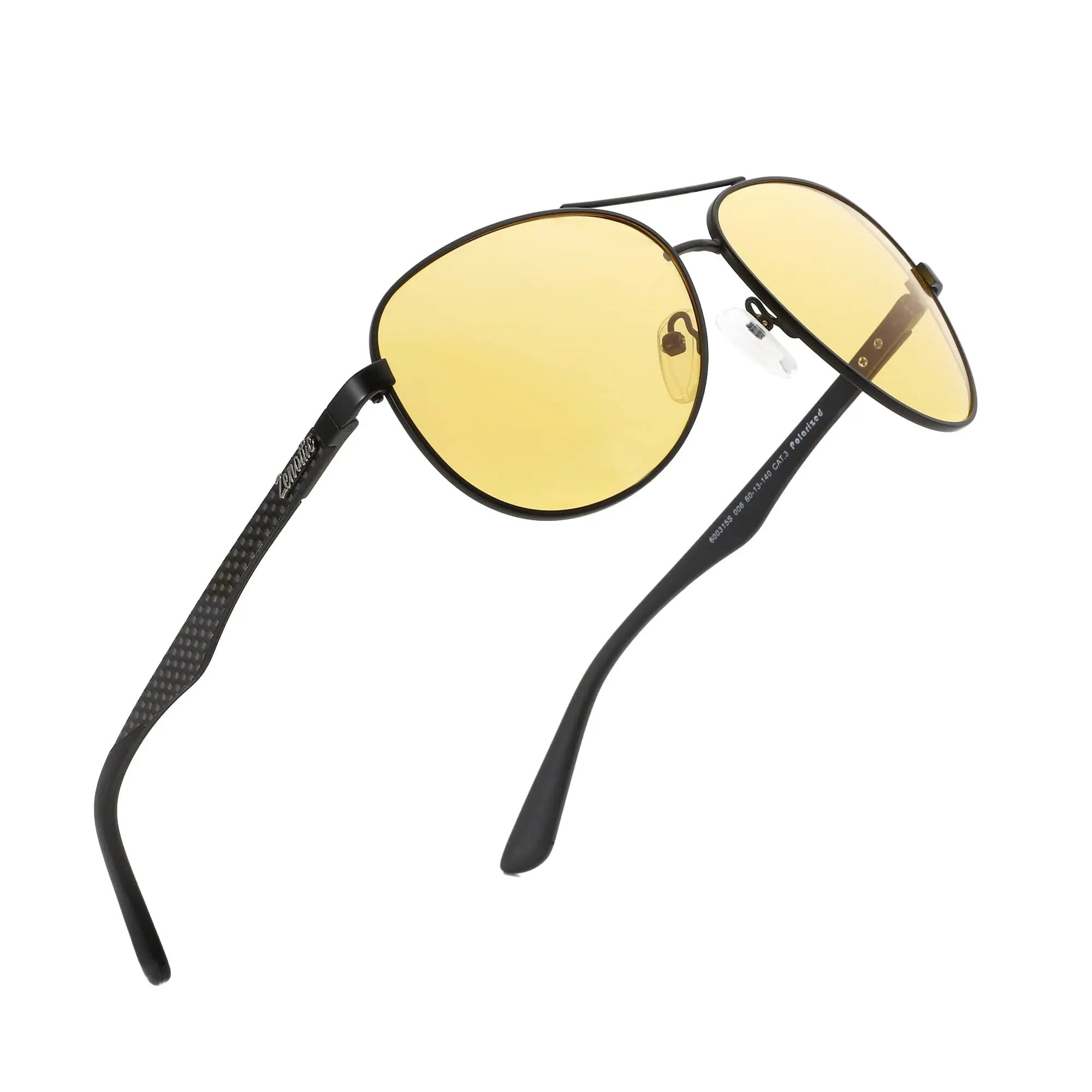 Hot Sale Aviator Carbon Fiber Polarized Sunglasses Pilot Shade for Men ...