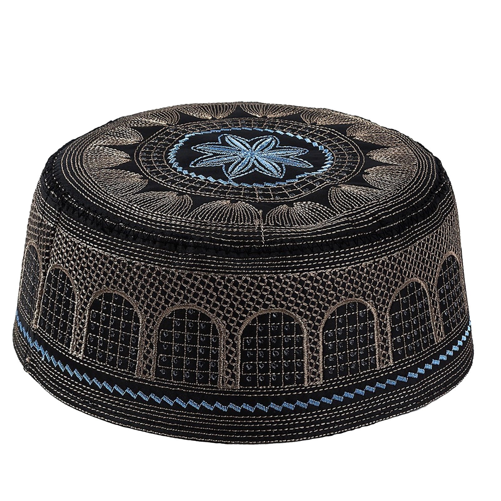 BKQCNKM Kufi Hats for Men, Muslim Hats for Men, Muslim Cap for Men ...