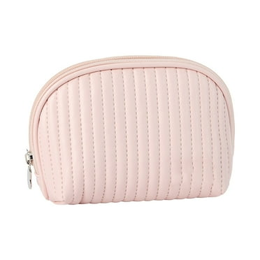 BYB Cute Makeup Bag Mini Cosmetic Pouch For Women Small Quilted Beauty ...