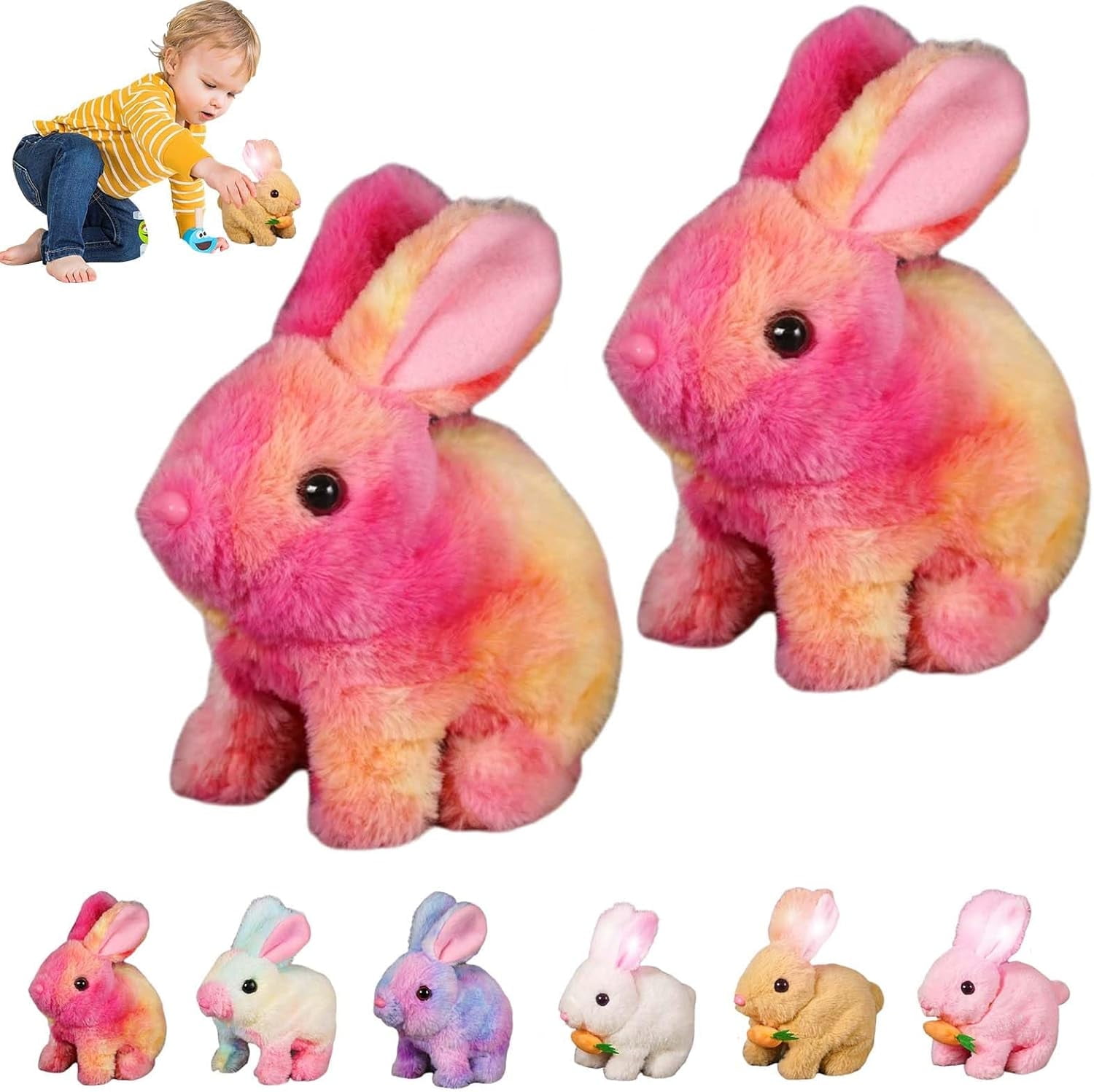 Hot Sale! Bunny - My Realistic Bunny Toy, Realistic Bunny Toys for Kids ...