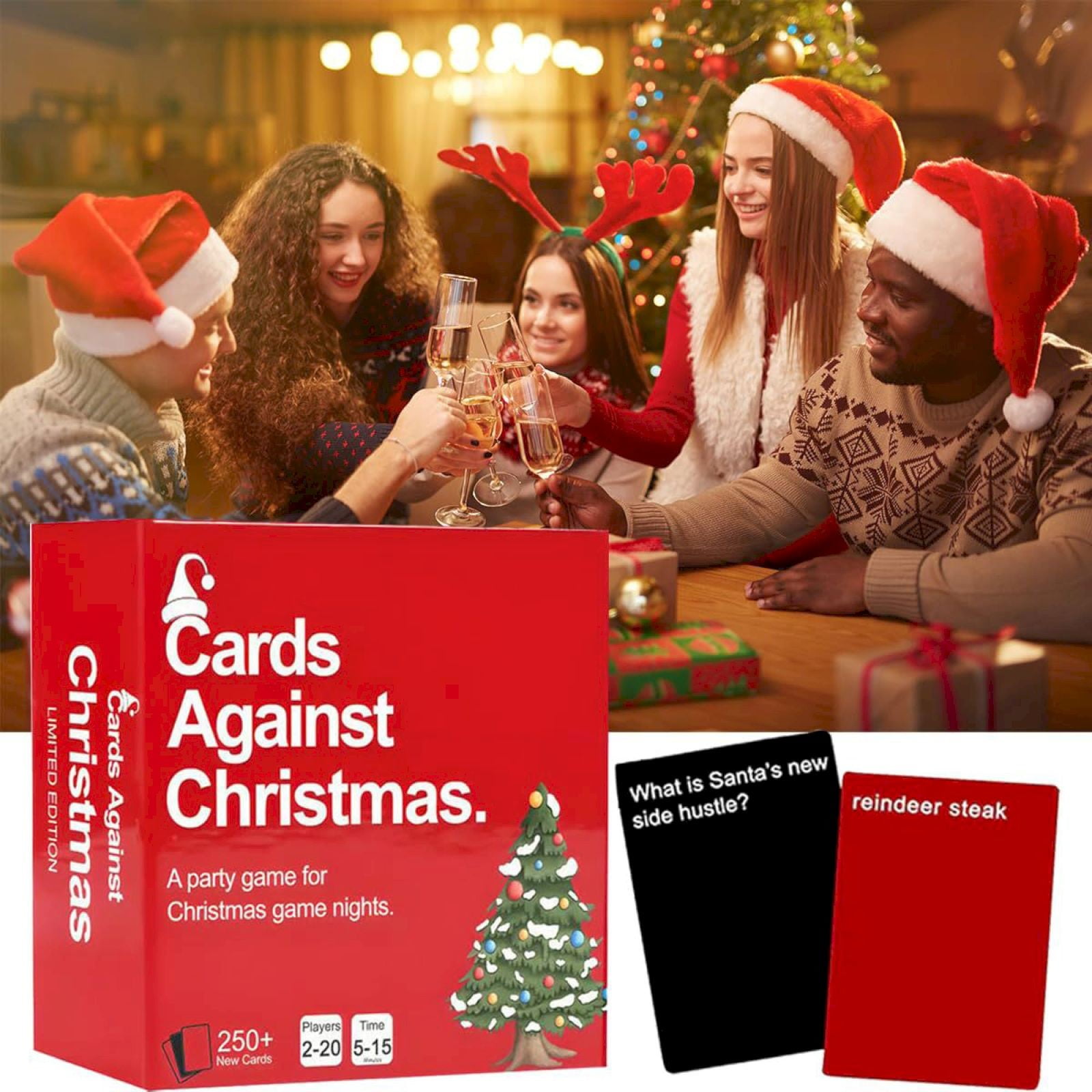 Hot Sale!!Cards Against Christmas – Ultimate Holiday Game, Funny Family ...