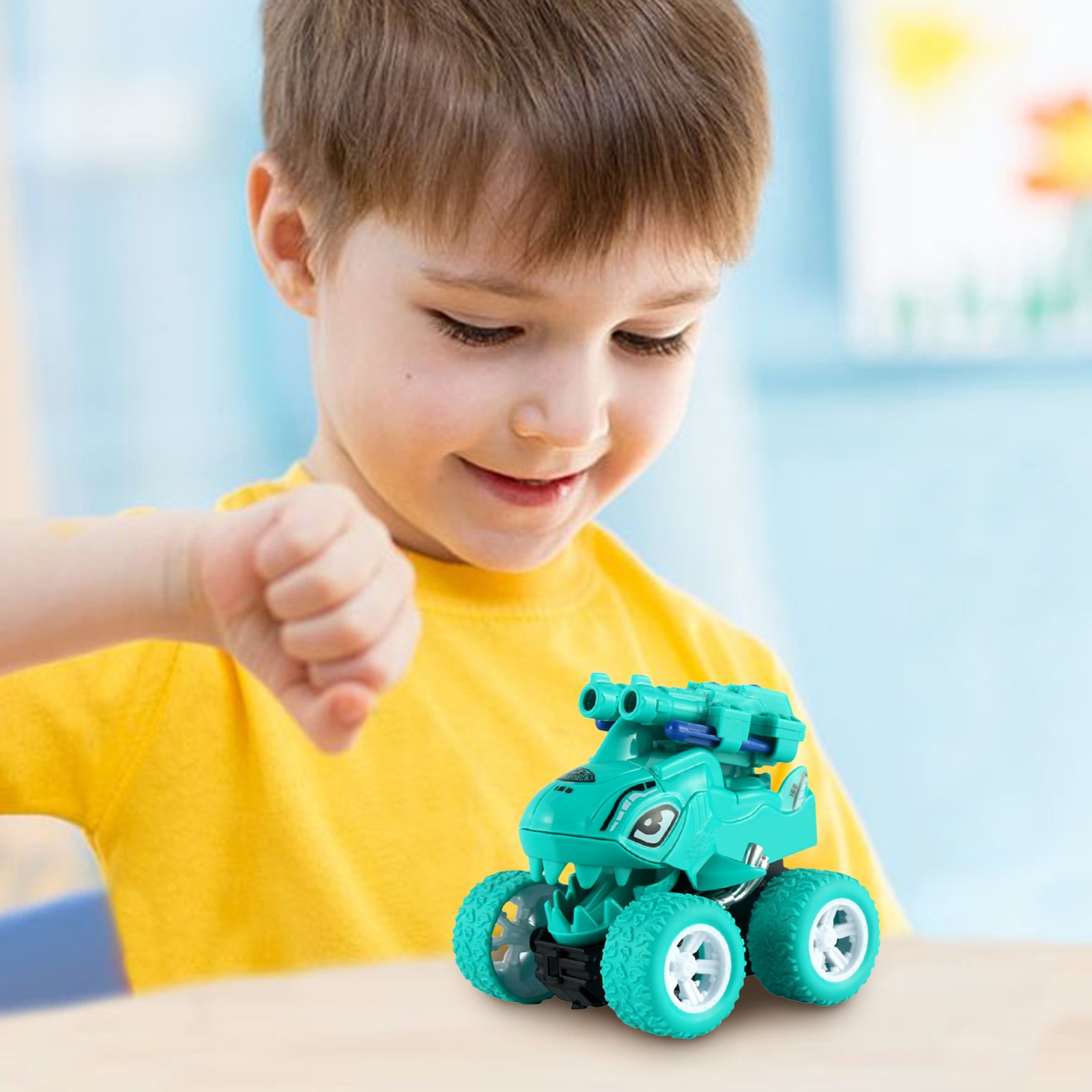 Hot Sale! Dinosaur Toys for 2 3 4 5 Year Old Boys - Monster Truck Toys ...