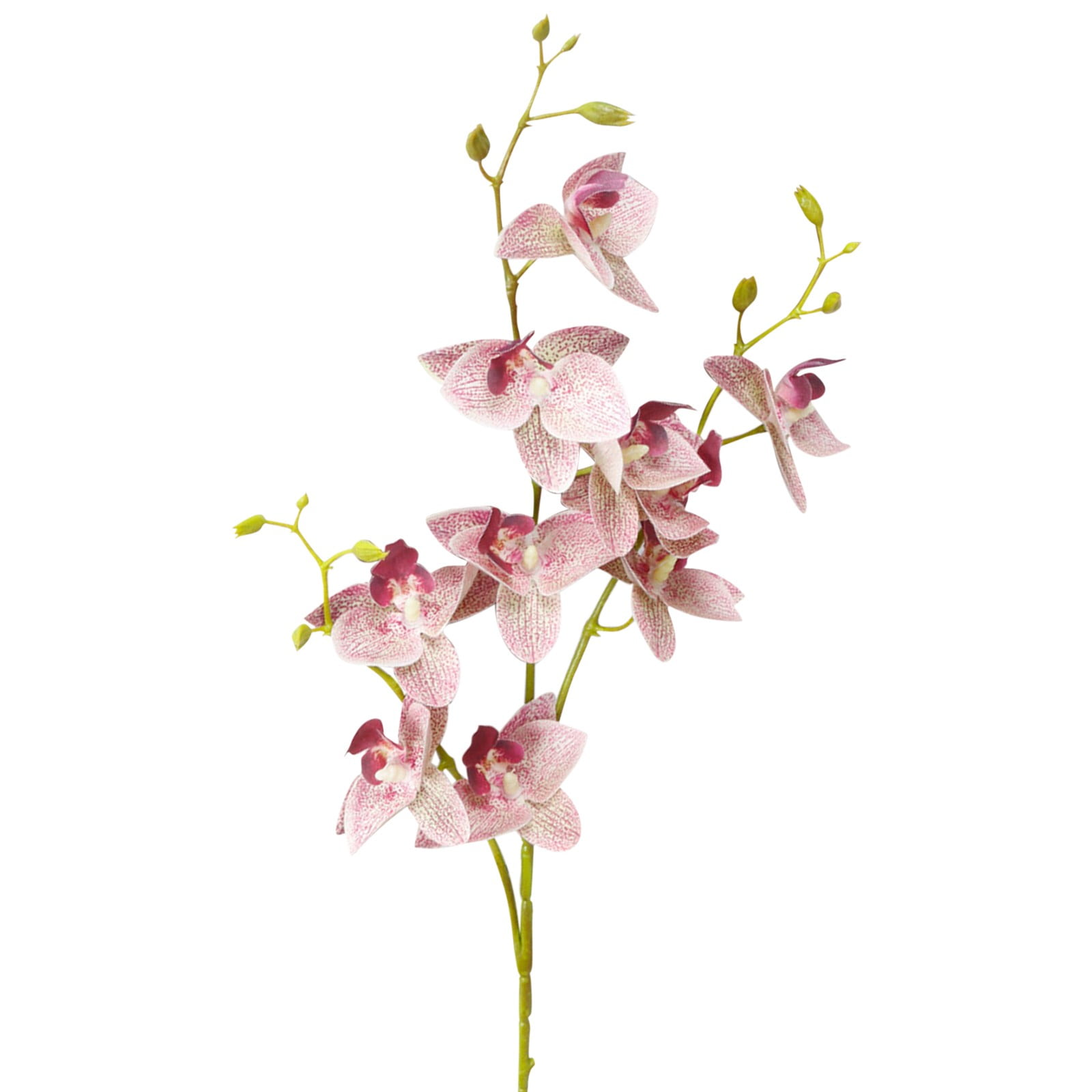 Hot Sale!Flower Heads Pack of Artificial Orchid Heads Faux Butterfly ...
