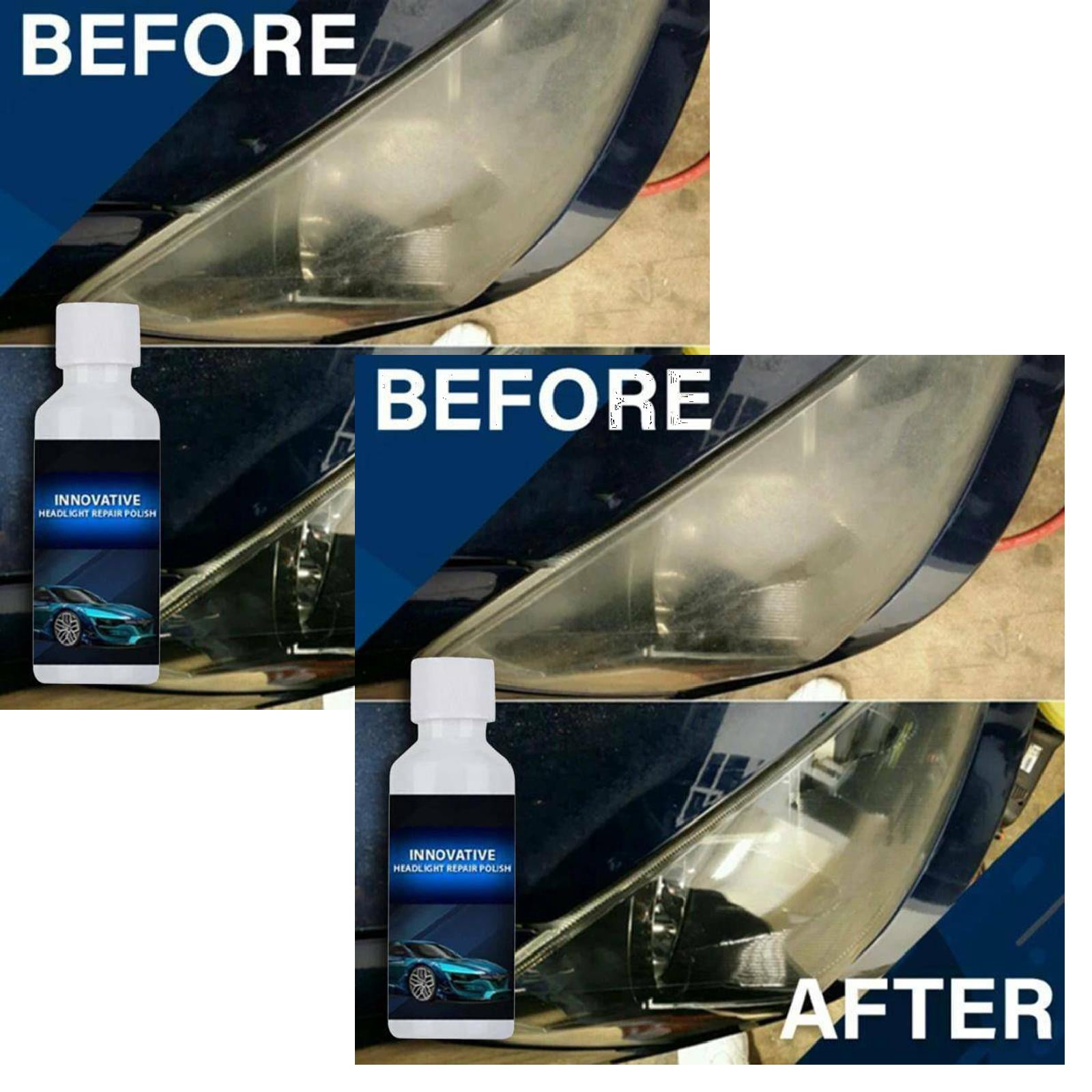 Hot Sale! Headlight Cleaner Restores Clear Car Plastic and Protects ...