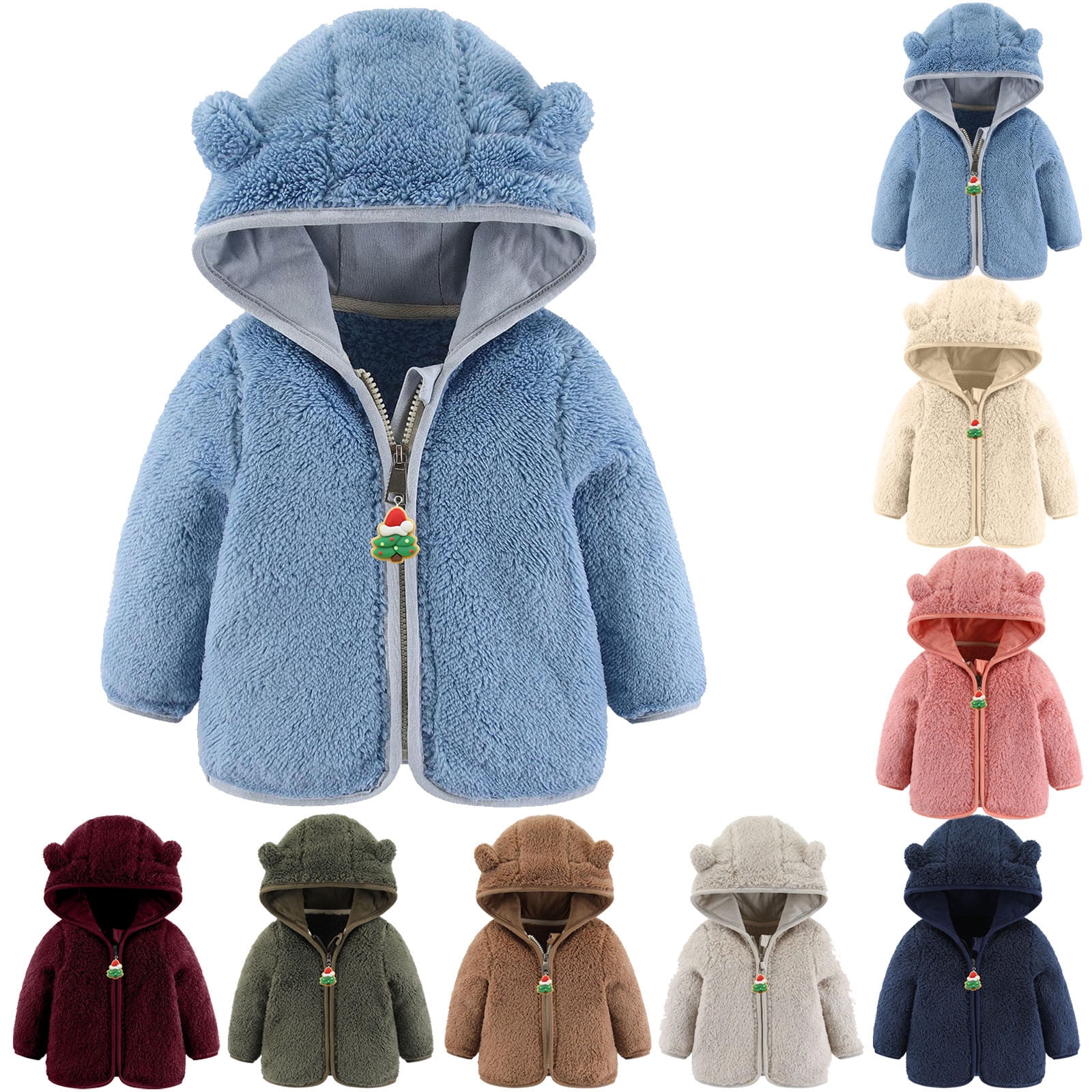 Hot Sale Jacket Fleece Jackets For Toddlers Girls Boys Fleece Hoody ...