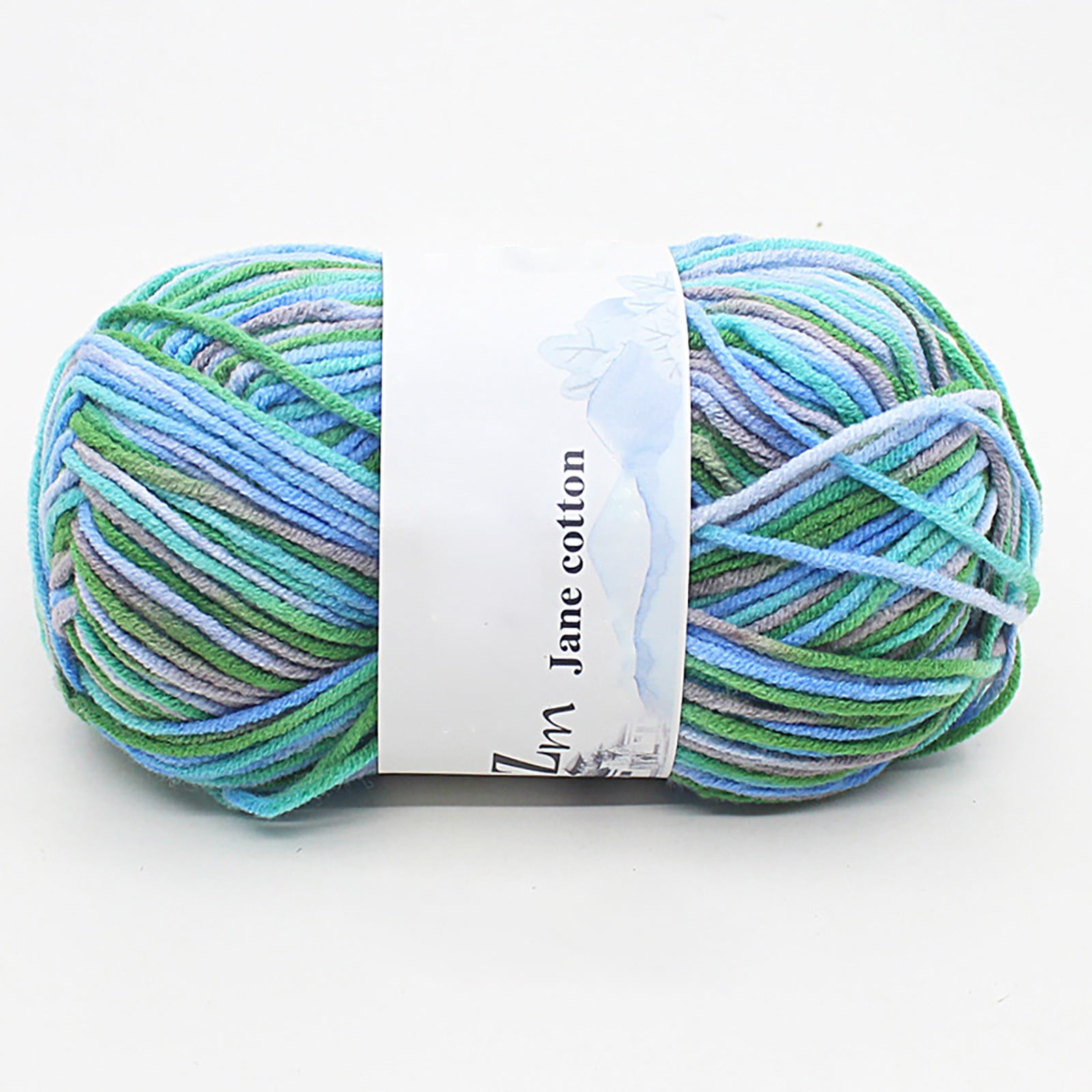 Hot Sale!!Milk Cotton Yarn Dyed With Patterns And Colors Medium Coarse ...