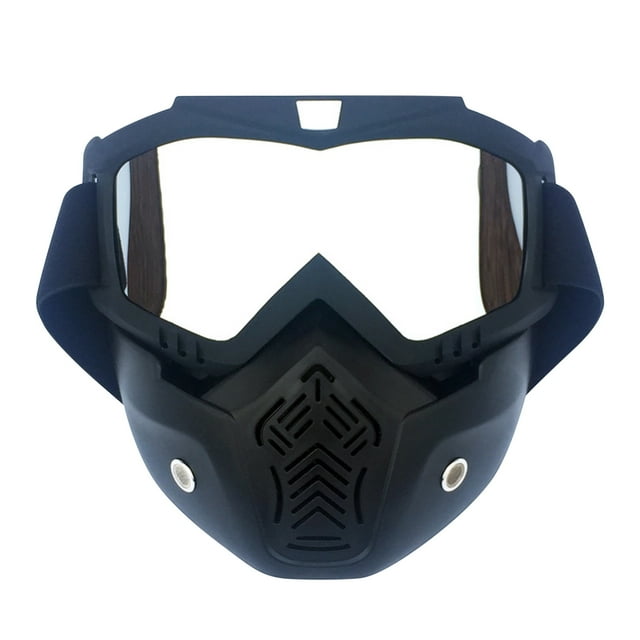 Hot Sale！Motorcycle Face Mask Full Face,Dirt Bike Goggles Motocross,ATV ...