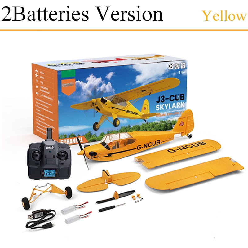 NOBRAND RC Plane RTF 2.4G Brushless Motor 3D/6G Remote Control Airplane ...