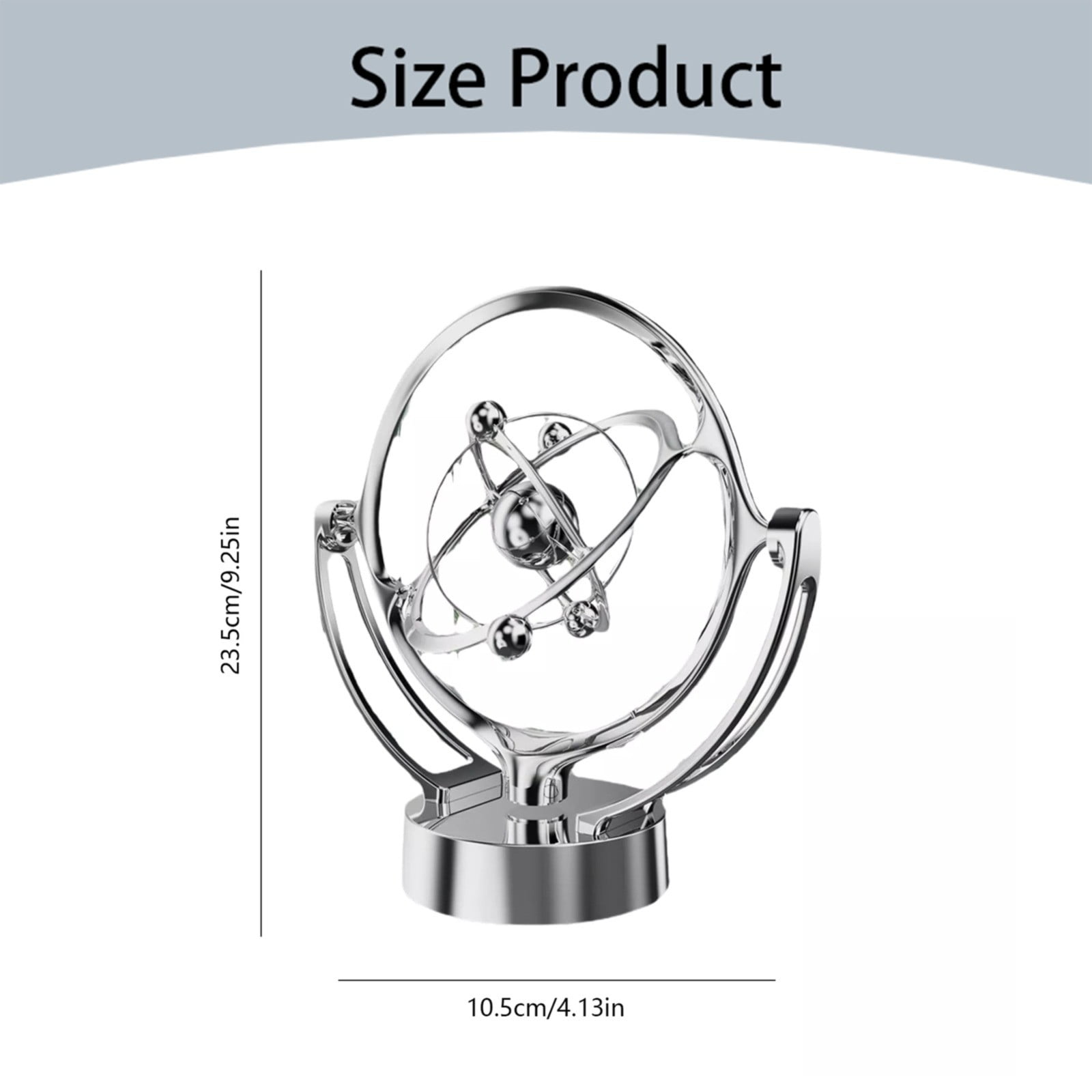 Hot Sale Revolving Gadget Perpetual Motion Desk Art Toy Decor New Earth ...