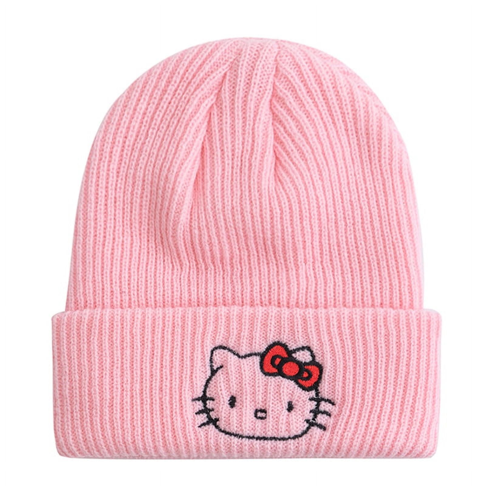 Hot Sale Saniro Hello Kitty Beanie Hat Women Cute Cartoon Cinnamoroll ...