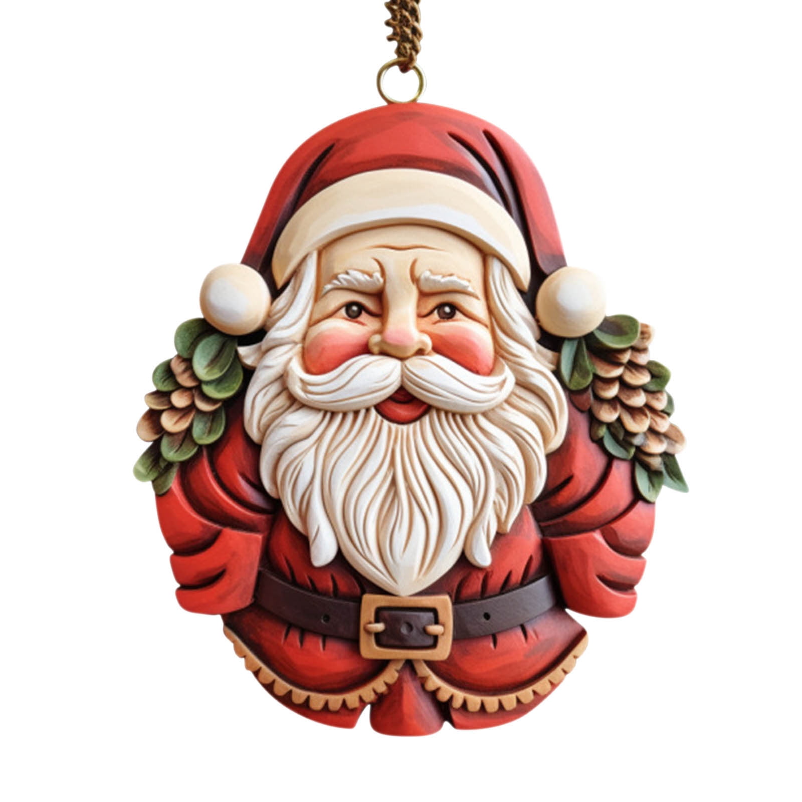 Hot Sale！Santa Claus Christmas Tree Ornaments,Funny Hanging Santa Claus ...
