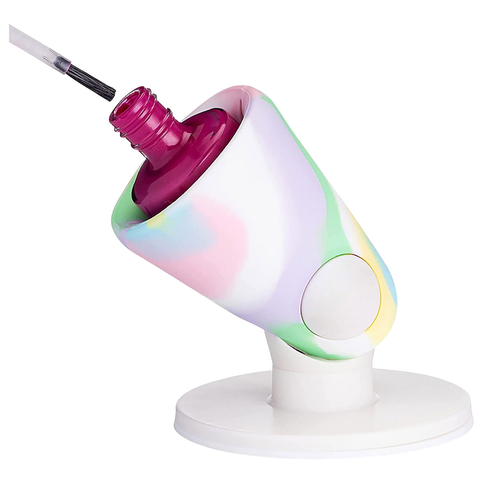 Hot Sale!!! Skin Care Untippable Nail Polish Bottle Holder Spill Nail ...