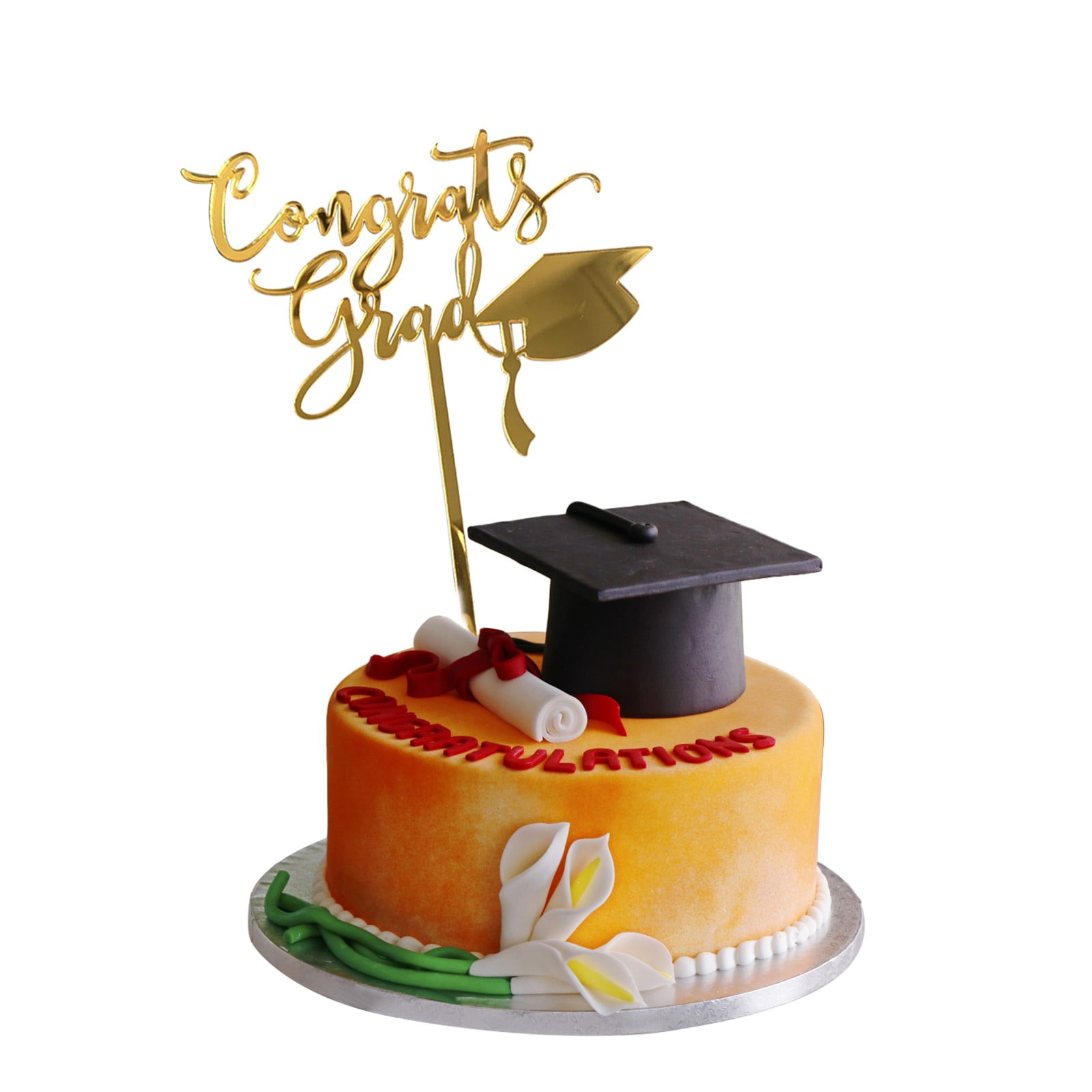 Hot Sale!Veeogra Cake Decorations,Graduation Party Favors,Personalized ...