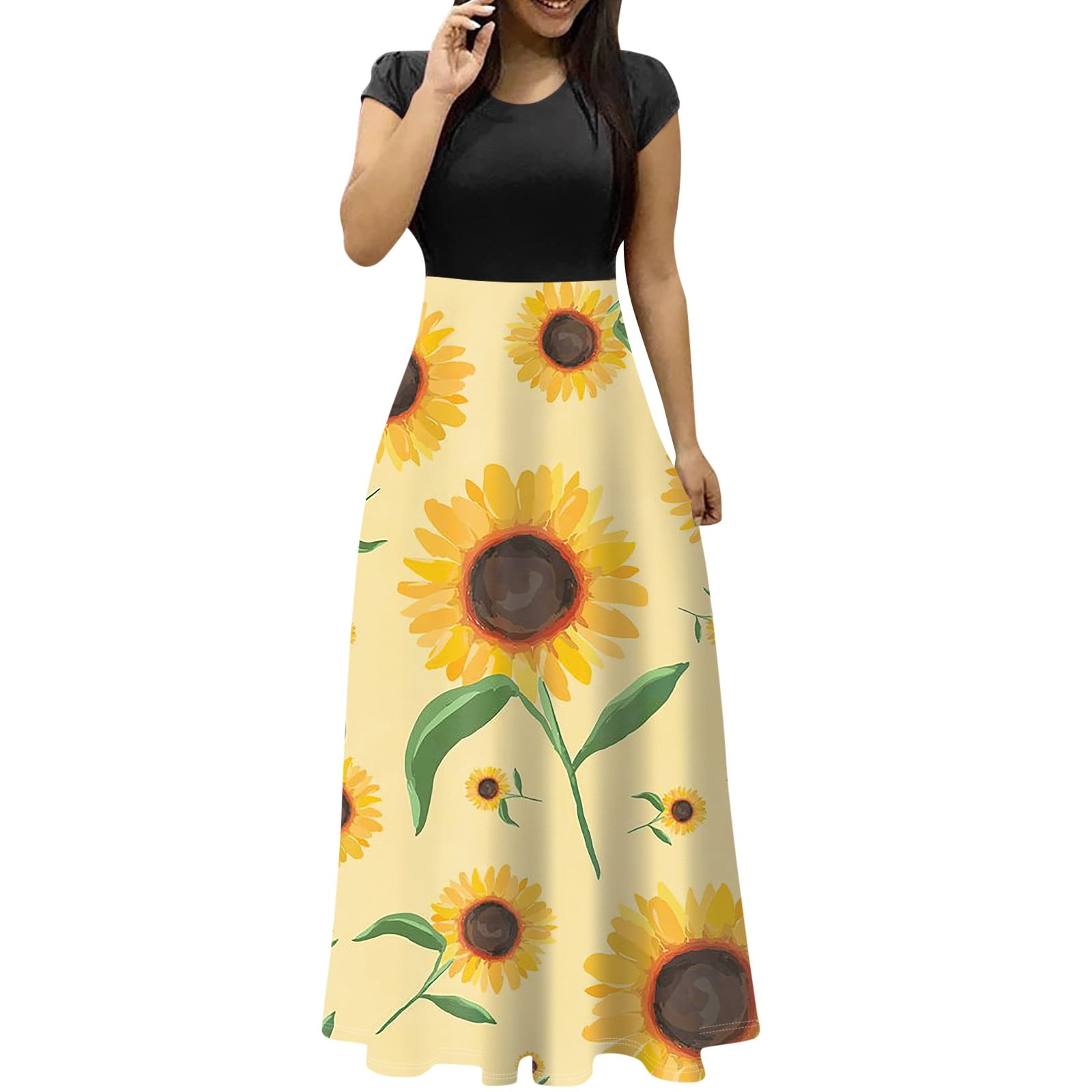 WEANT Summer Maxi Dresses for Women 2024 Wedding Guest Dress Petite ...