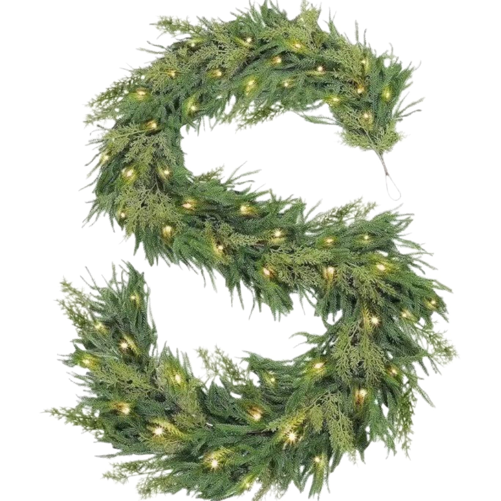 Hot Sale WUYVCG Christmas Artificial Garlands Real Winter Garland Green ...