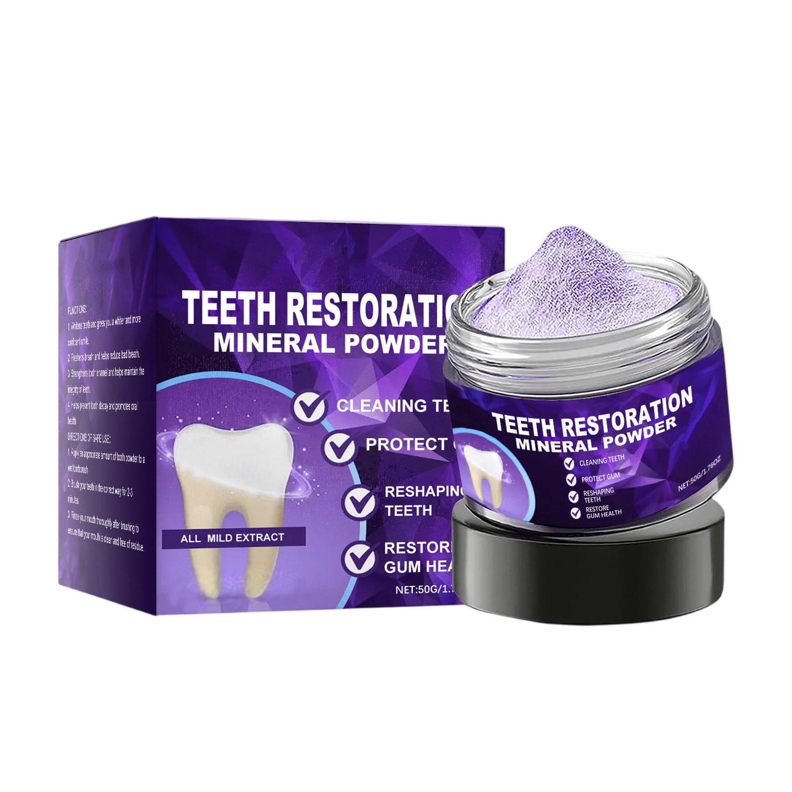 Hot Sale!Whitening And Repairing Tooth Powder,Brightening Teeth ...