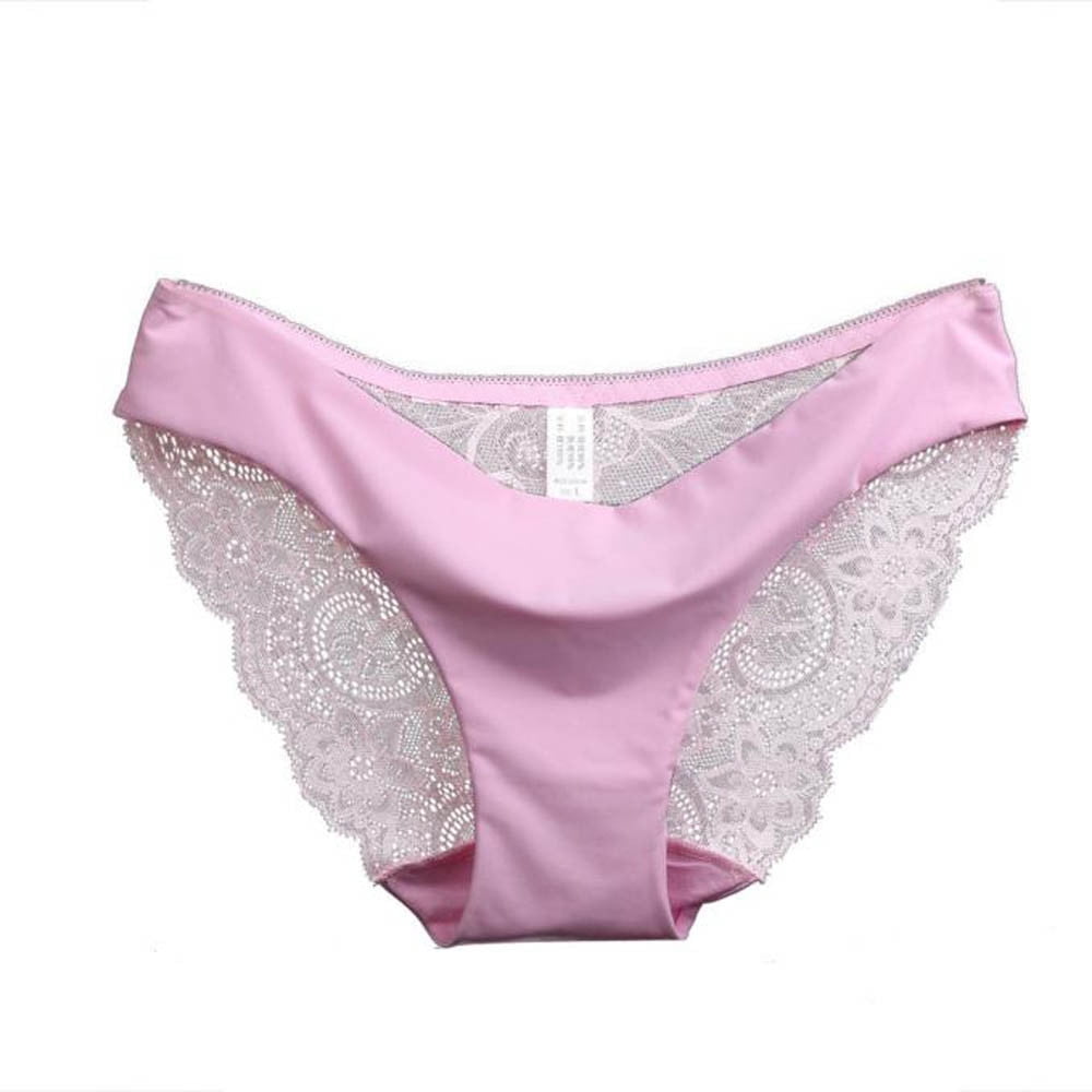 Hot Sale Women Lace Panties Seamless Cotton Panty Hollow Briefs