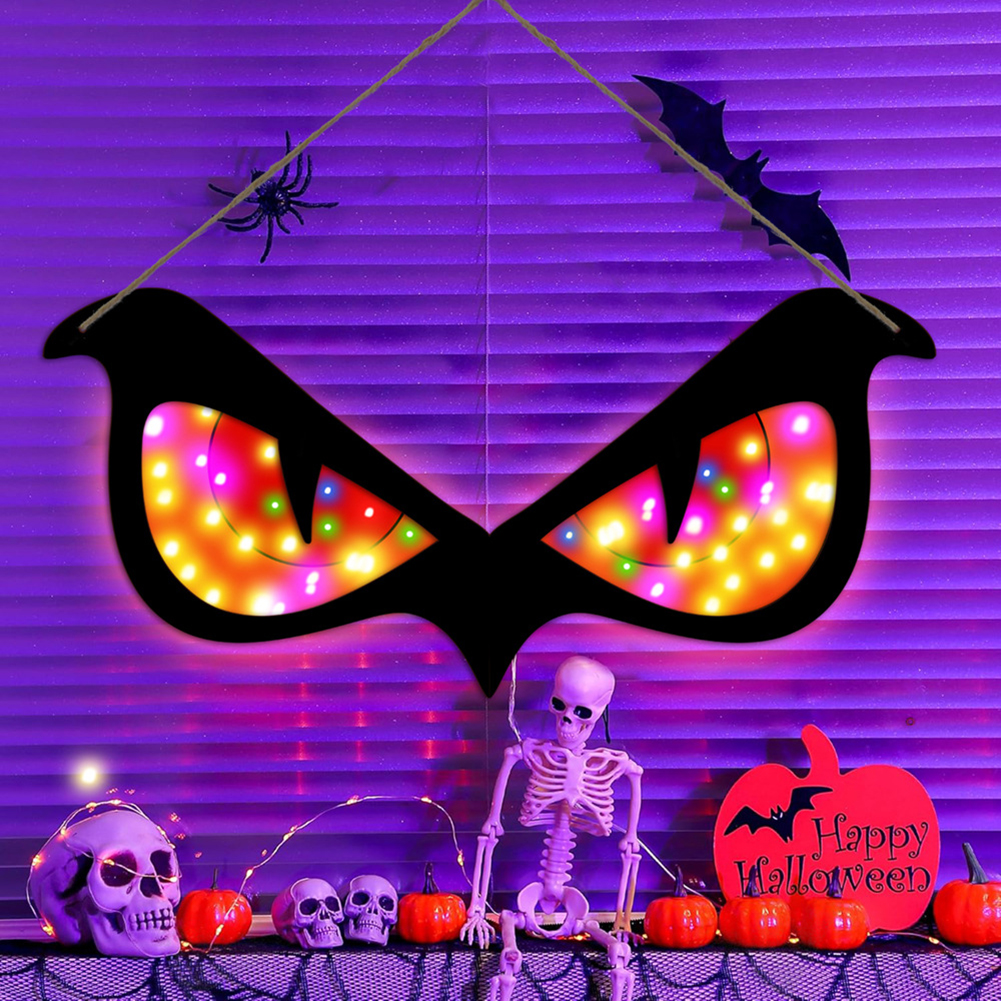 Hot Sale! Yiaieng Halloween Spooky Eyes Lights with 3 Modes, Halloween ...
