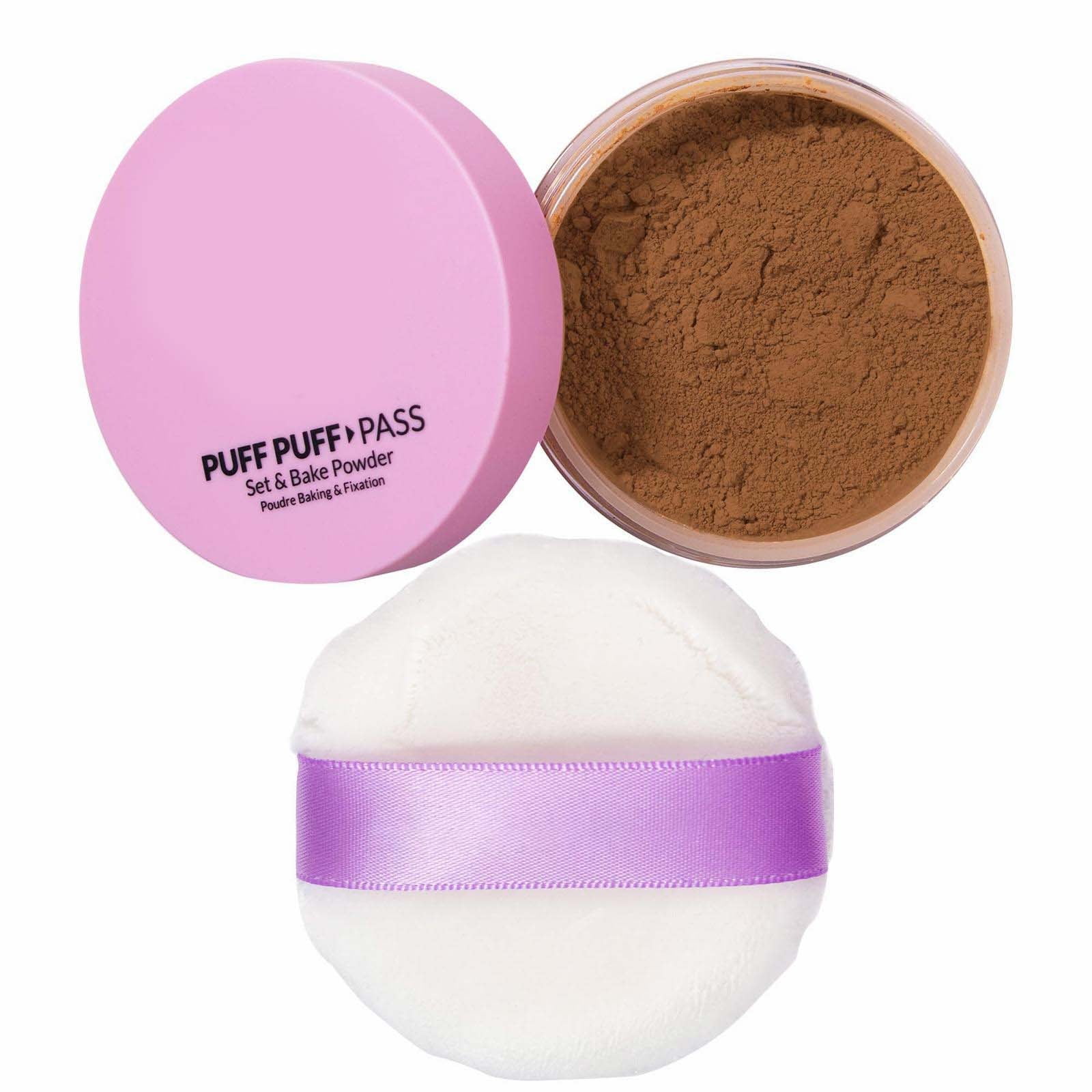 Hot Sales Beauty Puff Puff Pass Set and Bake Powder Loose Powder with ...