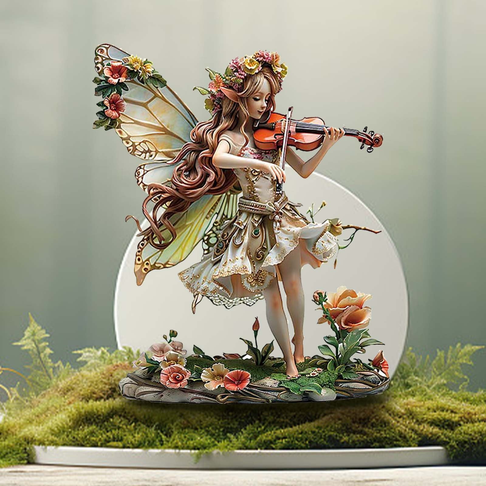 Hot Sales!Forest Elves and Magic Deer Garden Placards, Courtyard ...