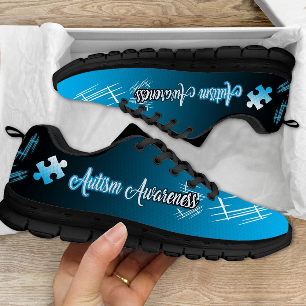 Hot Sales Non-Slip Casual Sneakers AIDS and Autism Cancer Awareness ...