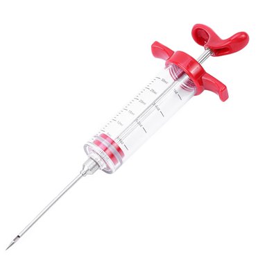 Chef Master Stainless Steel Marinade Injector Liquid and Minced Needles ...