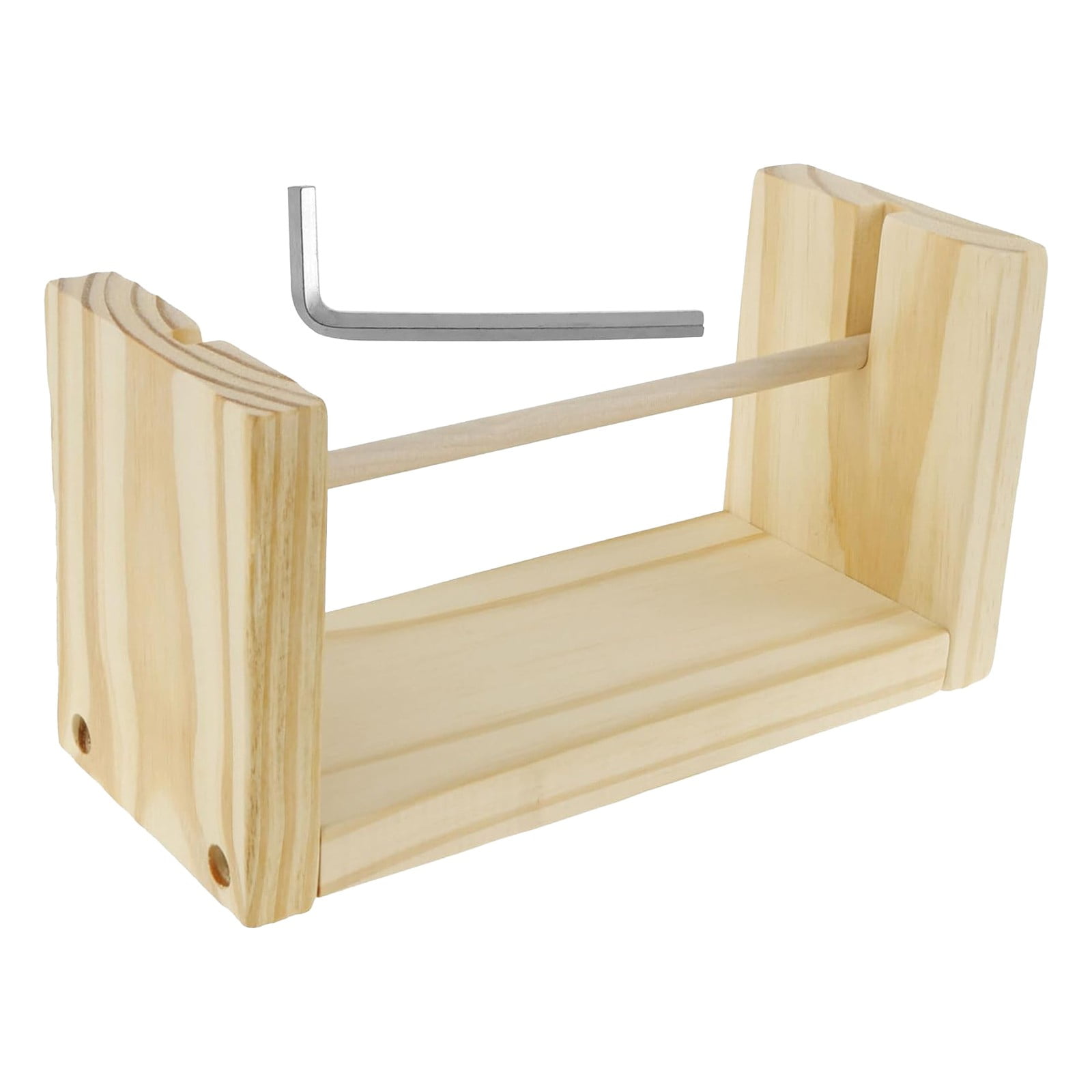 Hot Sales!Wooden Yarn Holder for Crocheting Rotatable Yarn Rack Stand ...