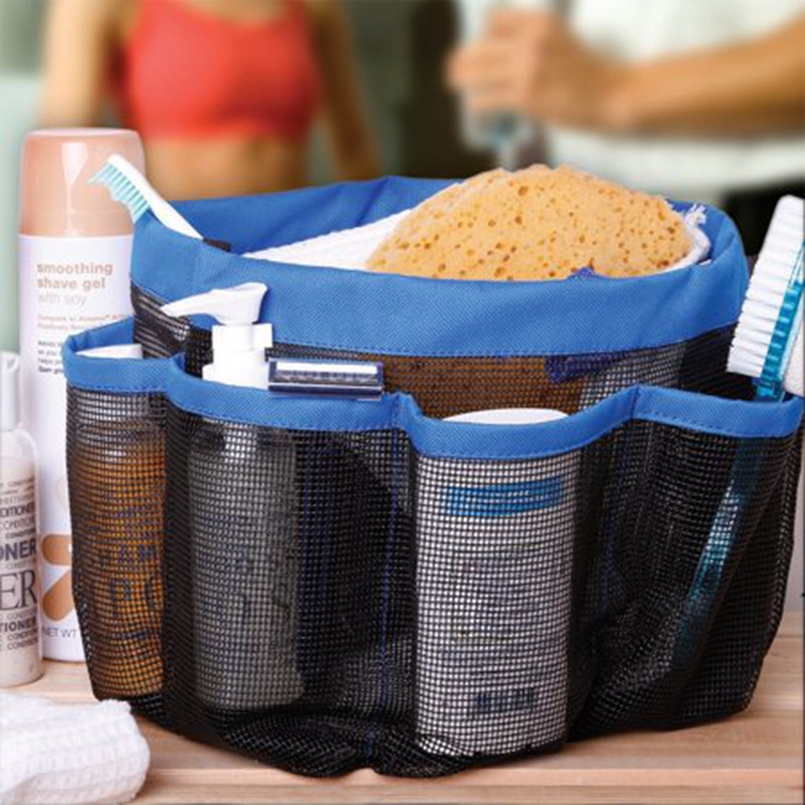 Hot Saling! Double Handle Bathroom Bag 8 Compartment Storage Hanging Bag Wash Bag - Walmart.com