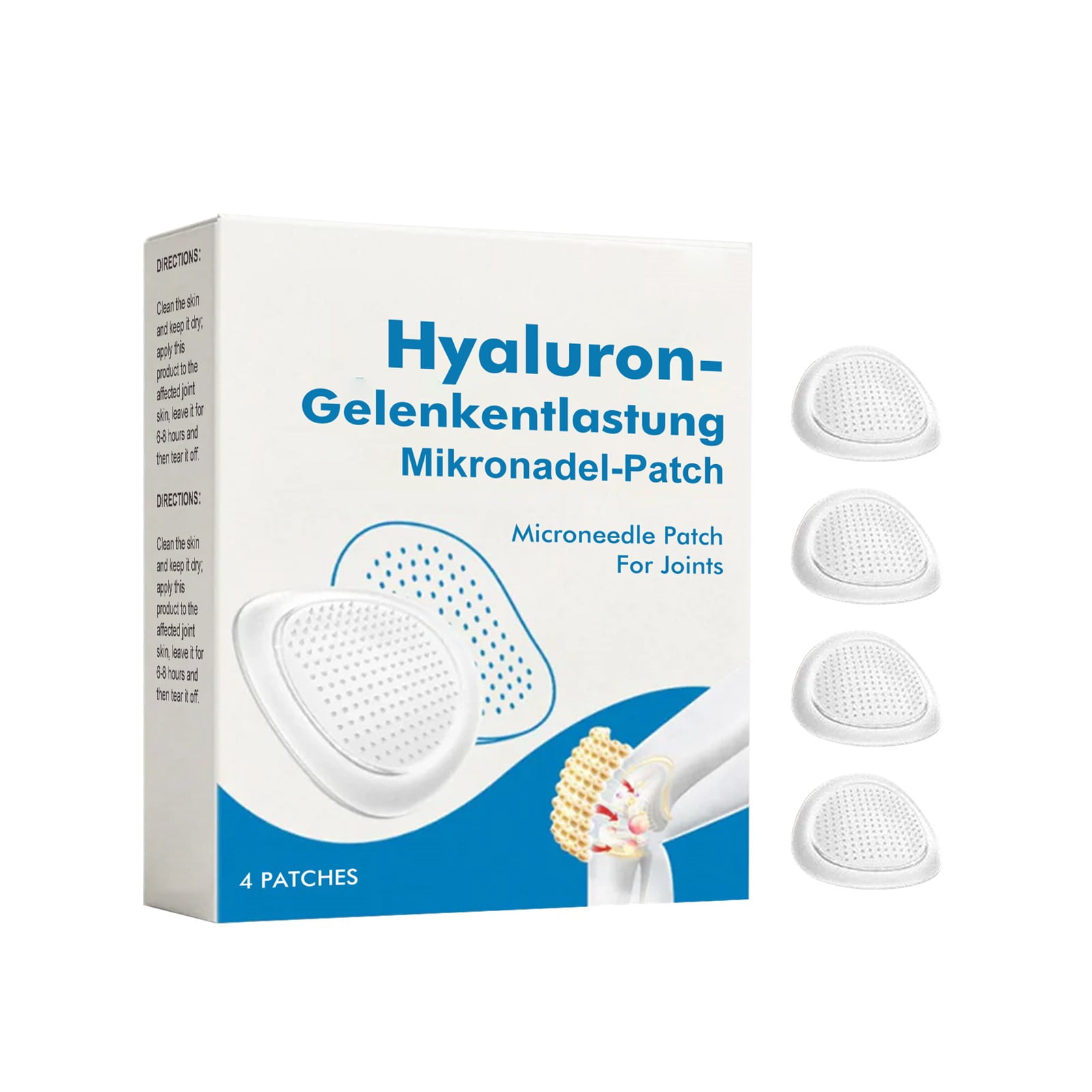 Hot Saling Hyaluronic Joint Relief Microneedle Plasters, Hyaluronic ...