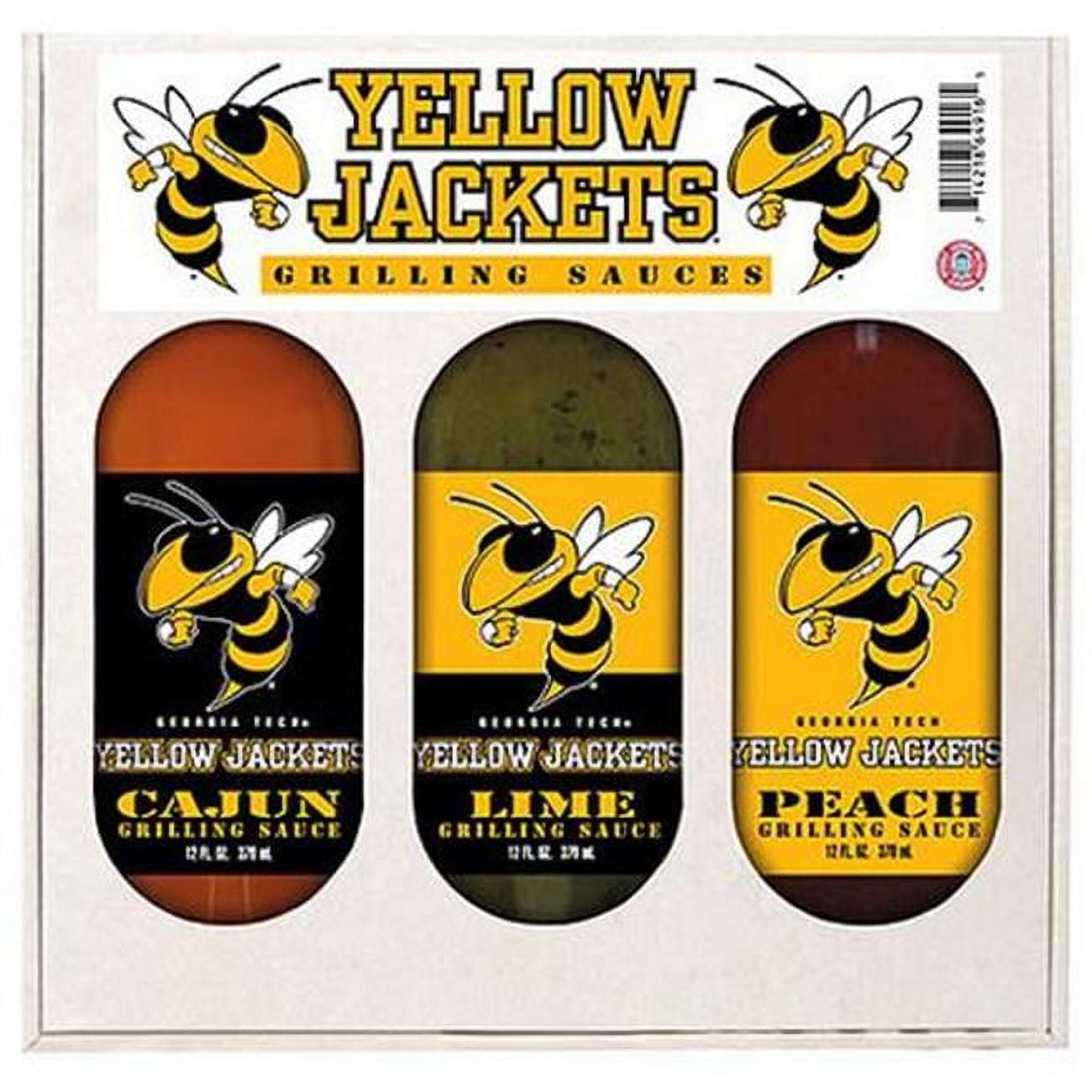Hot Sauce Harrys 4916 GEORGIA TECH Yellow Jackets Grilling Gift Set 3 ...