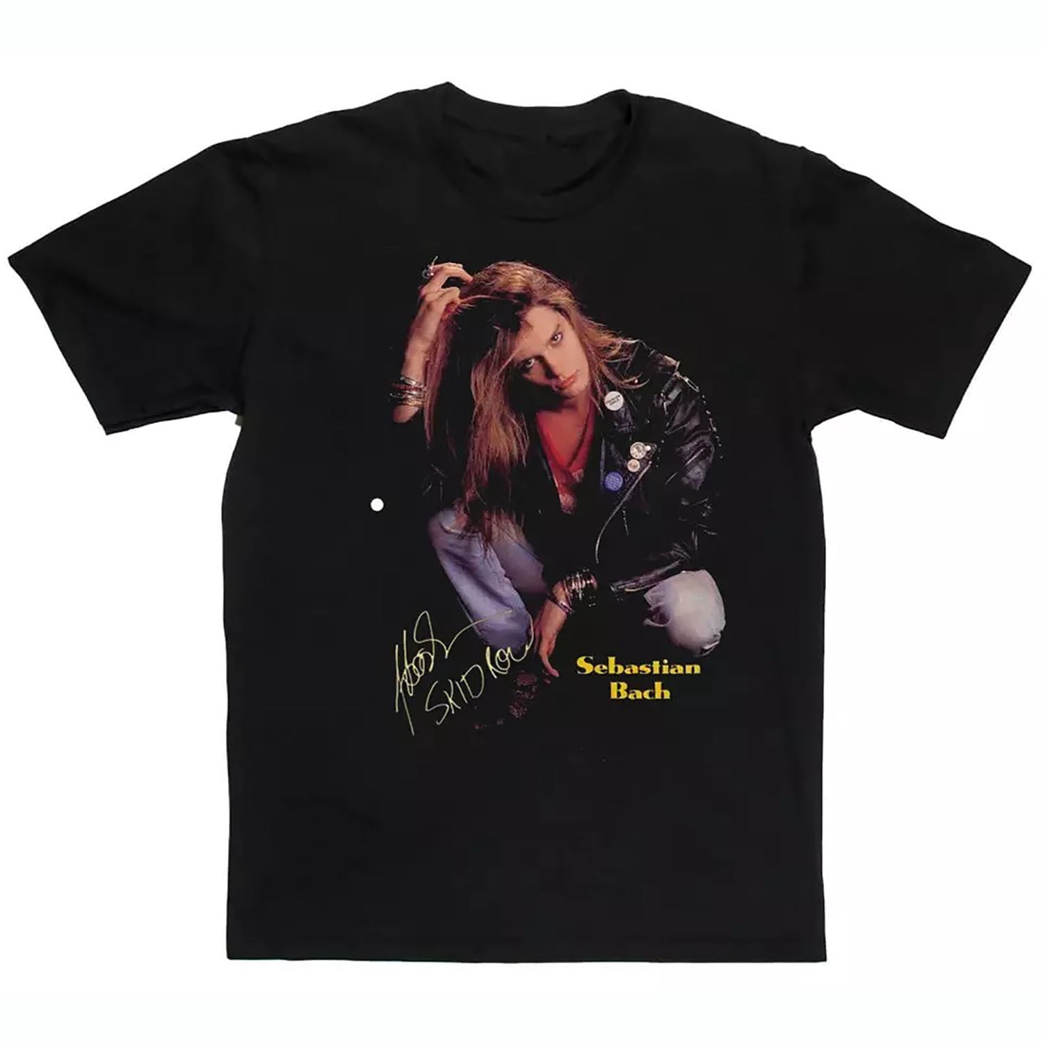 Hot Sebastian Bach Band member Shirt Black Gift Fans C101 - Walmart.com