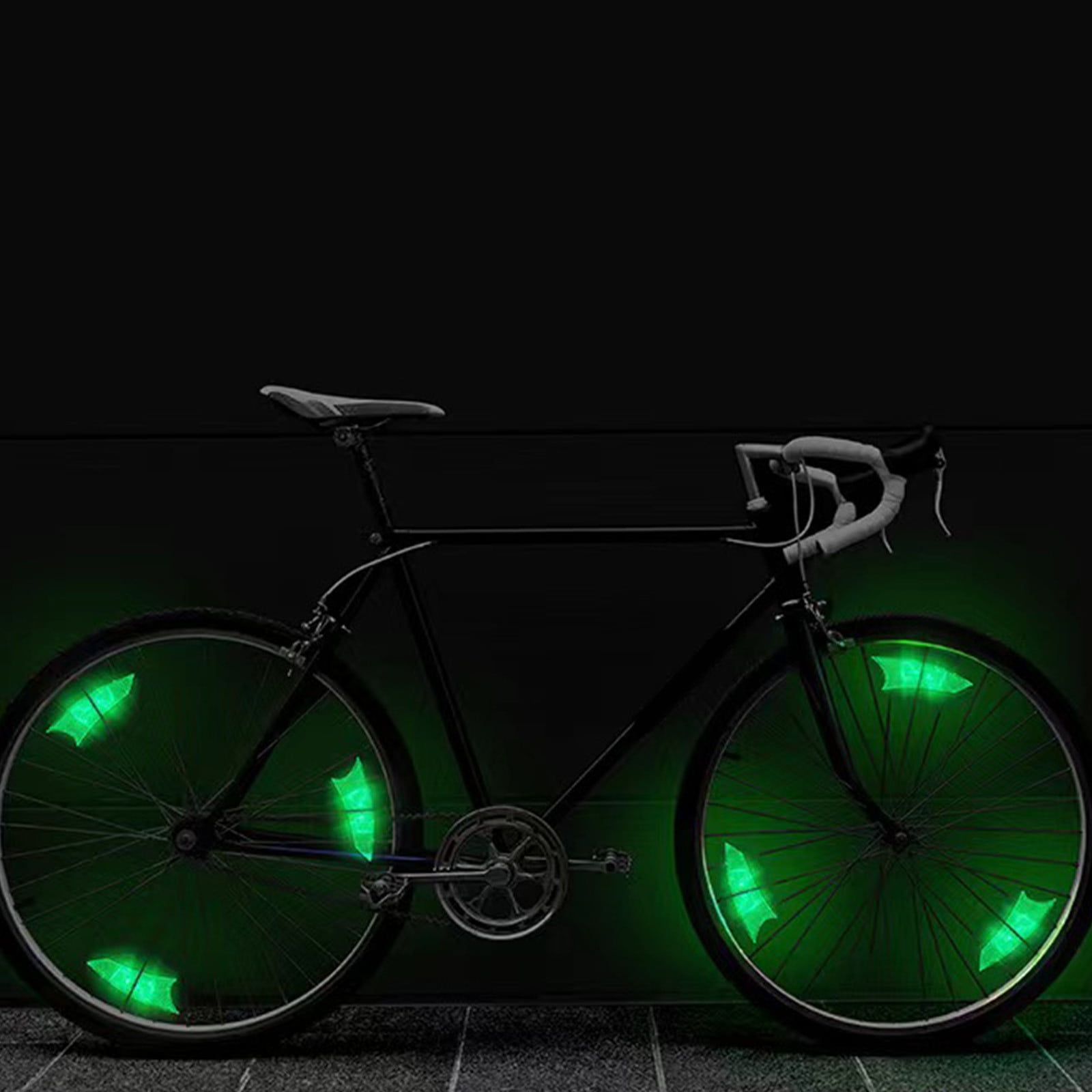 Hot Selection, Led Bike Spoke Light Six Color Options Bright Wheel ...