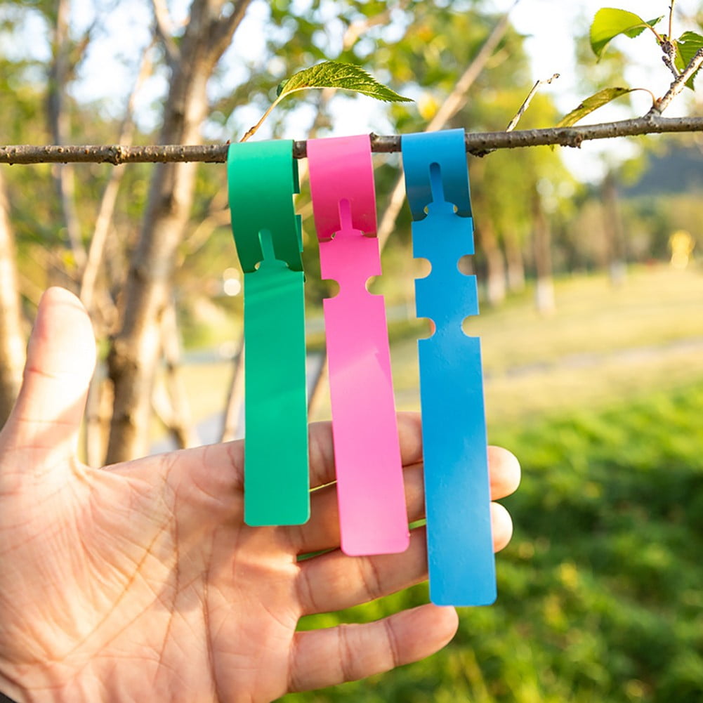 Hot Sell 100pcs Waterproof Plant Markers Plastic Plant Hanging Tags ...
