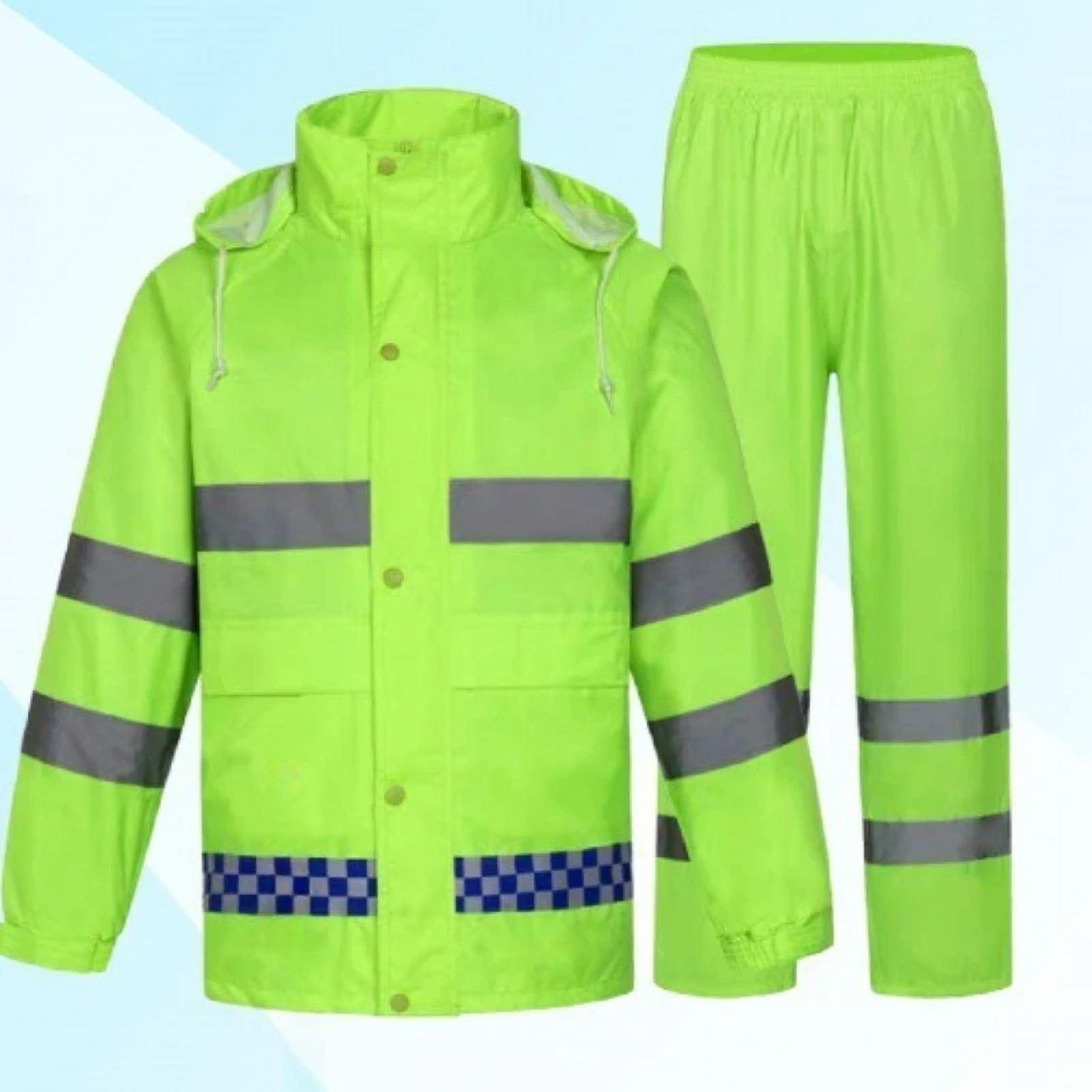 Hot Sell Duty Split Raincoat Property Garden Traffic Adult Full Body ...
