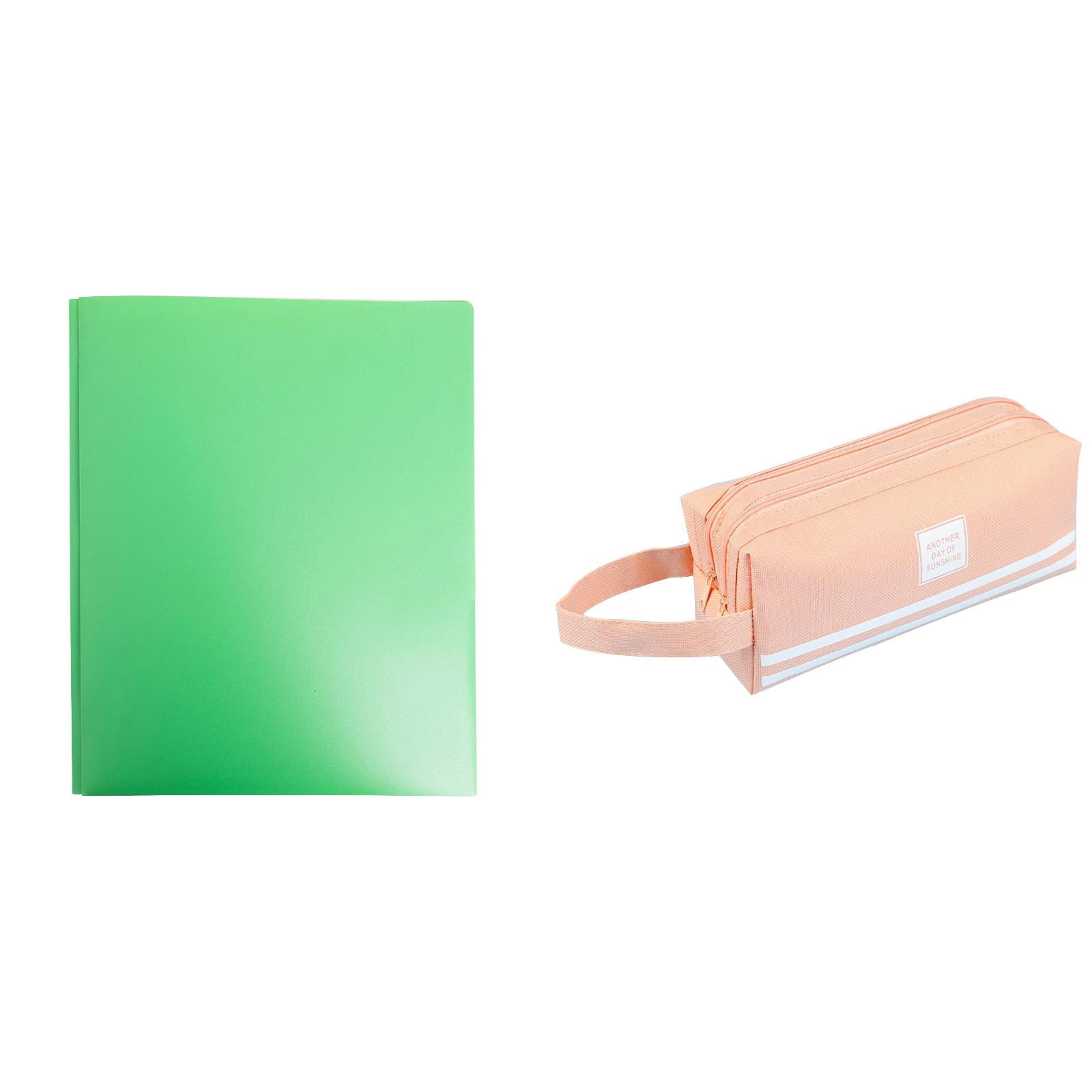 Hot Sell!Portfolio,File Folders,Dunwell Colored Plastic Folder with Pockets And Prongs (Assorted ...