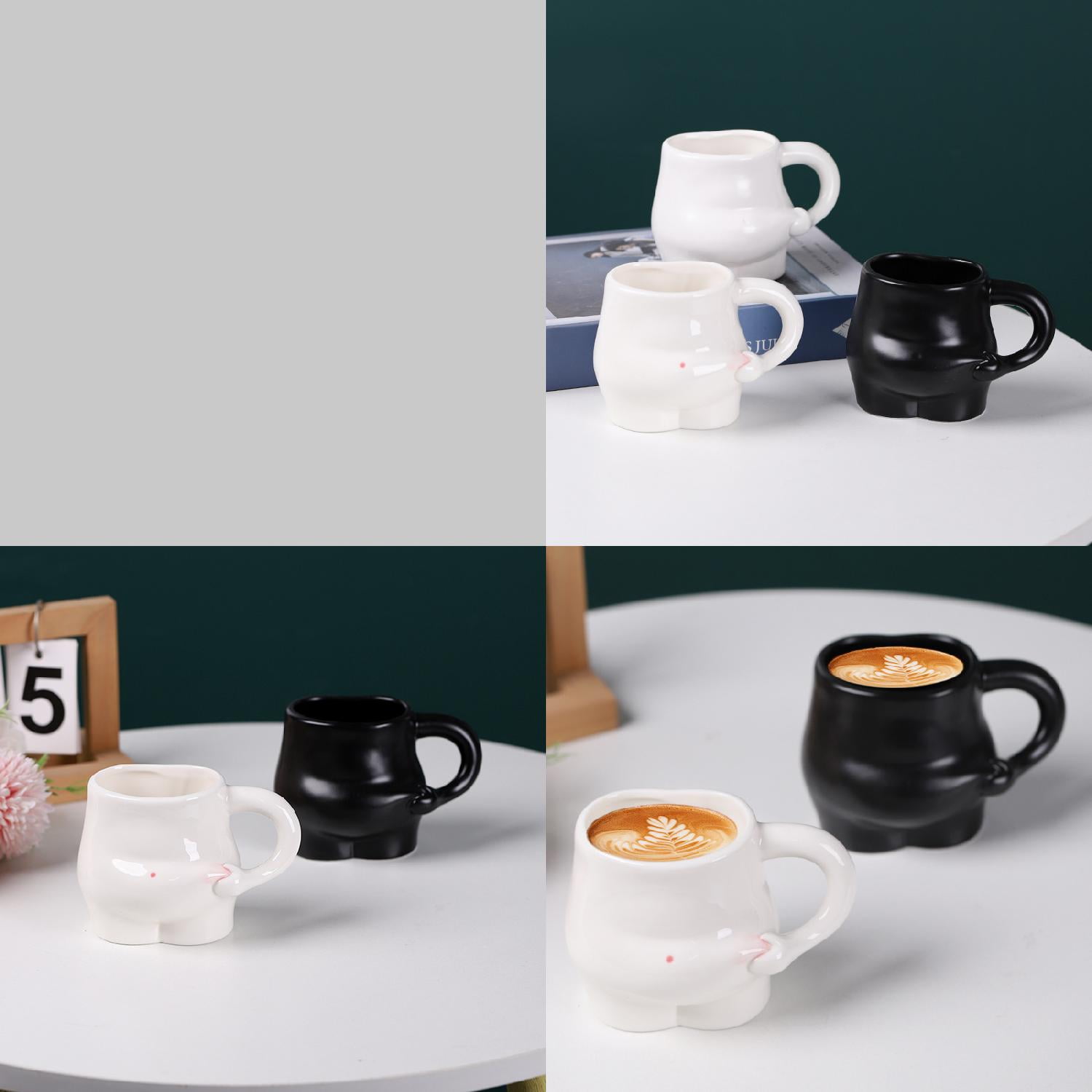 Hot Selling Cute and Unique Ceramic Milk Coffee Cup with Niche Design ...