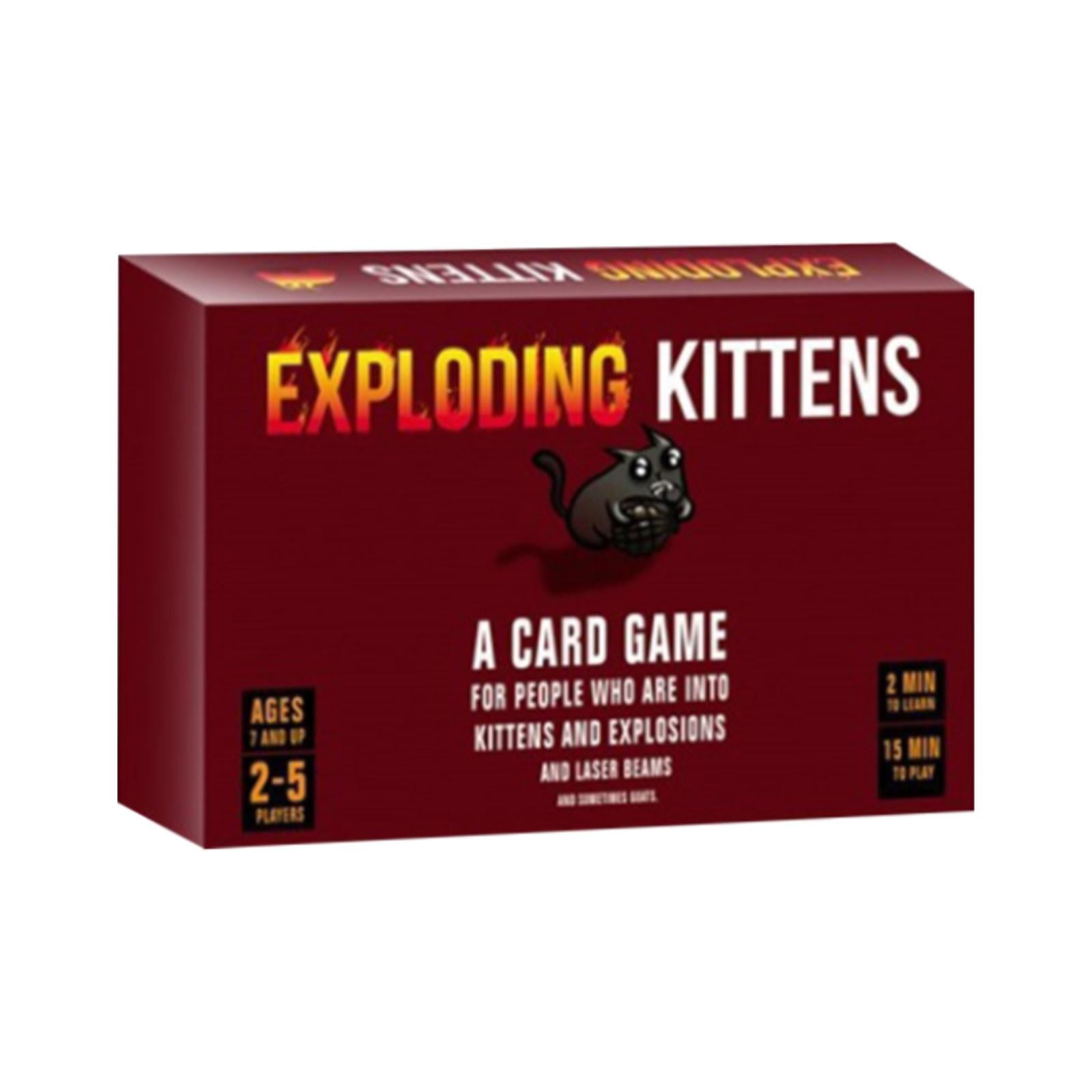Hot Selling Exploding Kittens - Original Edition Card Board Game, a ...