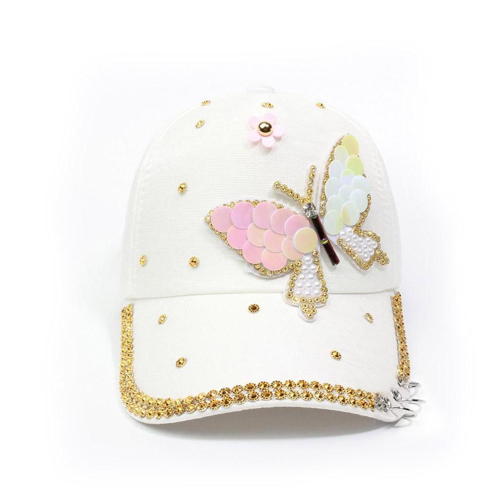 Hot Selling Hot Hat Women's Summer Korean * Butterfly Baseball ...