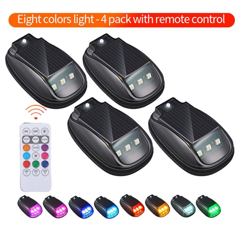 Hot Selling Item Car Truck Solar Roof Lights 3 LED Lights 8-hour ...