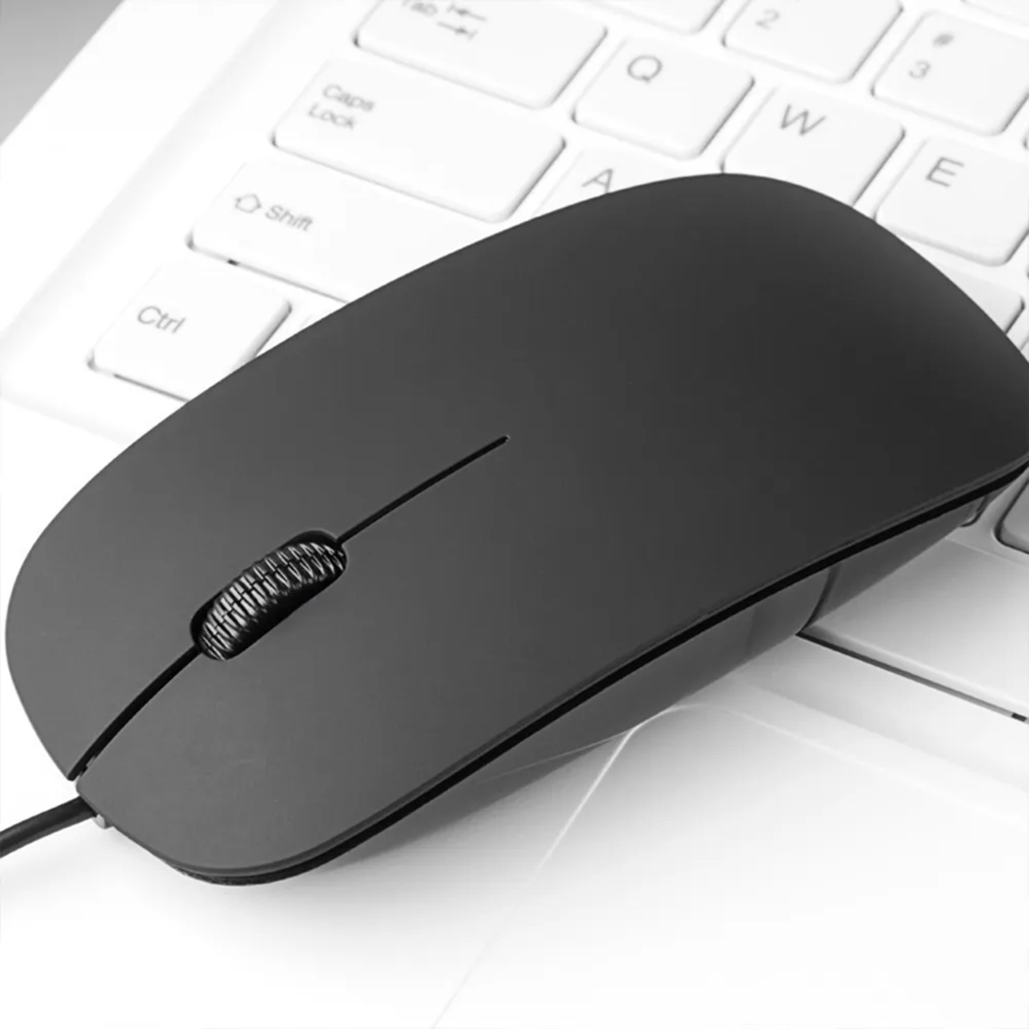 Hot Selling Neutral Wired Mouse 2.4Ghz with USB Cable Ergonomic ...