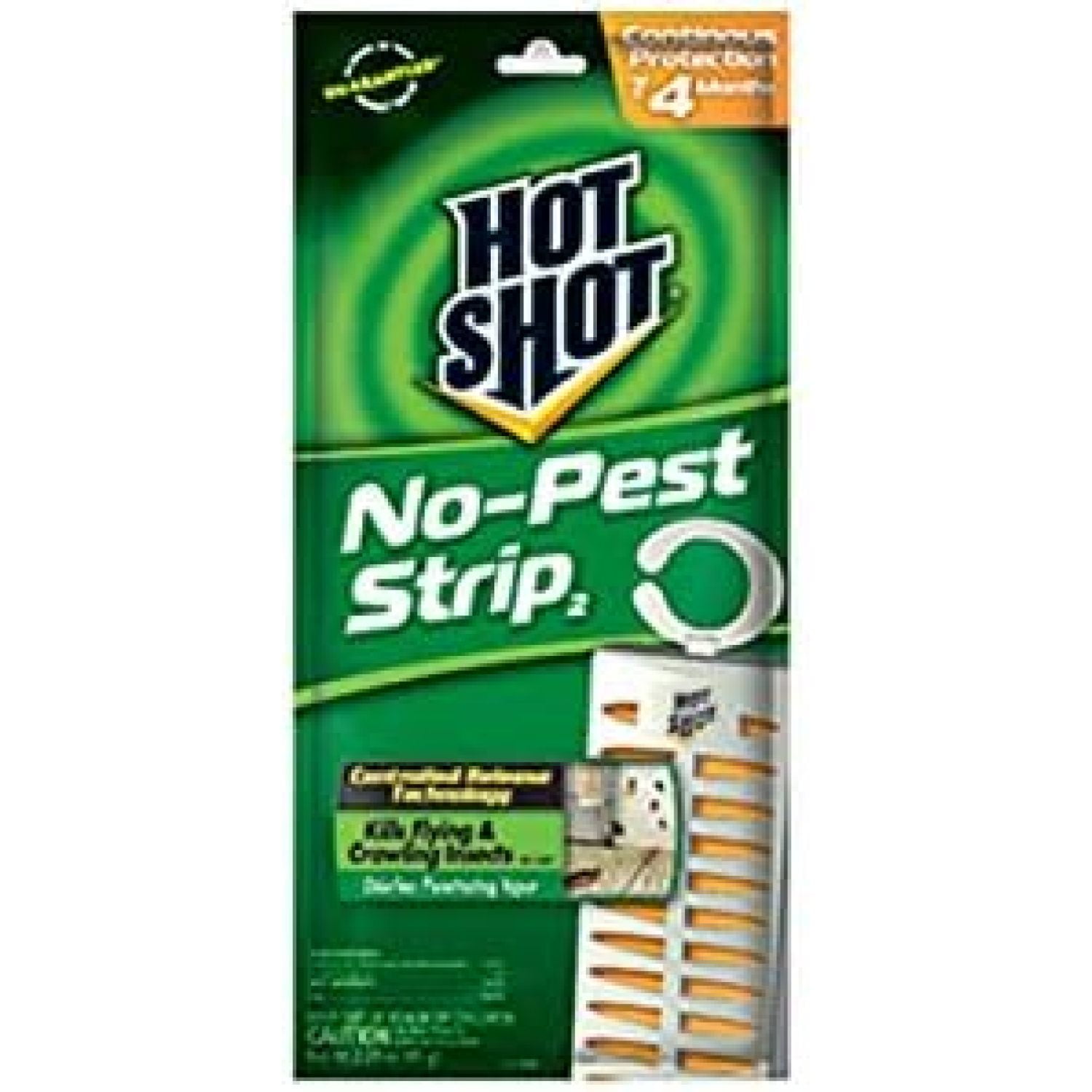 Hot Shot HG-5580 No Pest Strip Unscented Hanging Vapor Insect Repellent ...