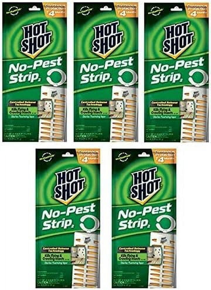 Hot Shot No-Pest Strip 2, Controlled Release Technology Kills Flying ...