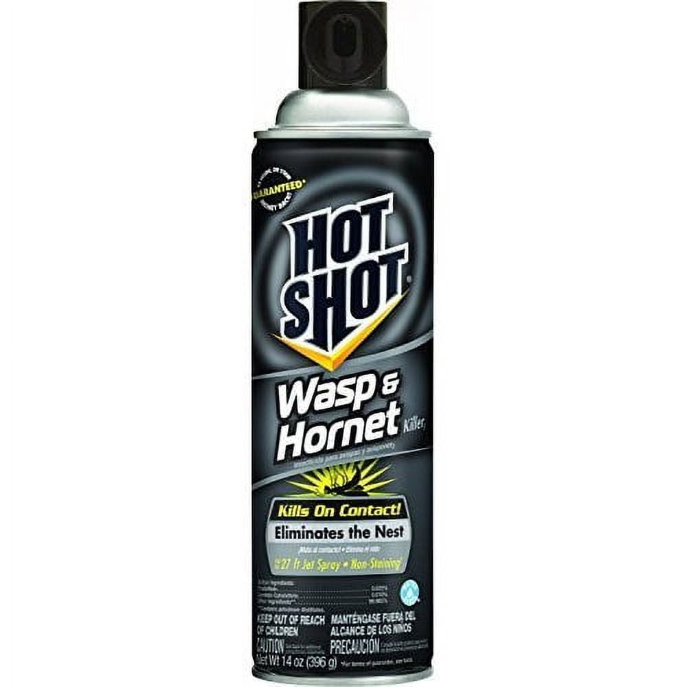 Hot Shot Outdoor Wasp & Hornet Killer Spray, 14 fl oz - Walmart.com