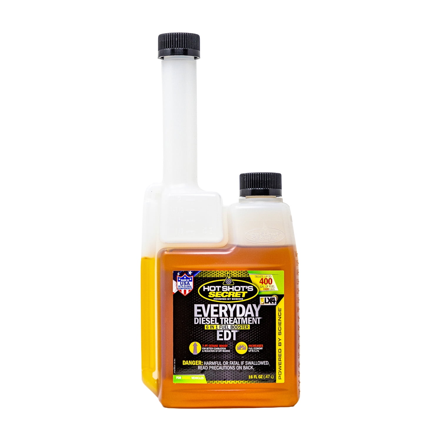 Free Shipping! Hot Shot's Secret Diesel Fuel Additive 16 oz Squeeze ...