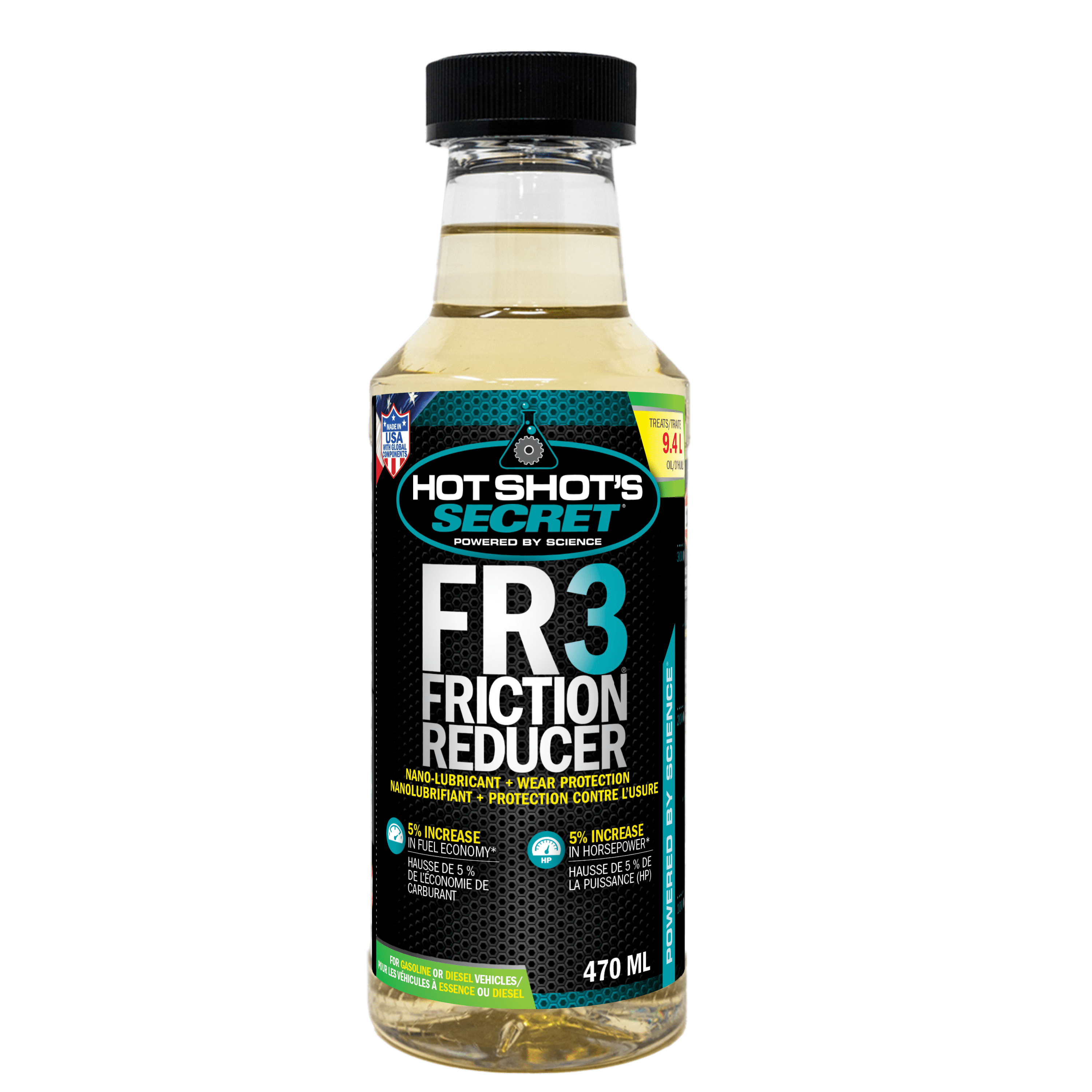 Hot Shot's Secret FR3 Oil Treatment for Gas & Diesel Engines 16 oz ...