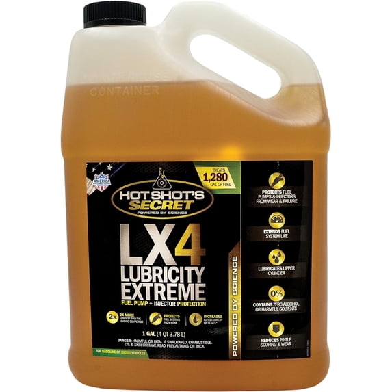 Hot Shot's Secret LX4 Lubricity Extreme 1 gal Fuel Additive - Walmart.com