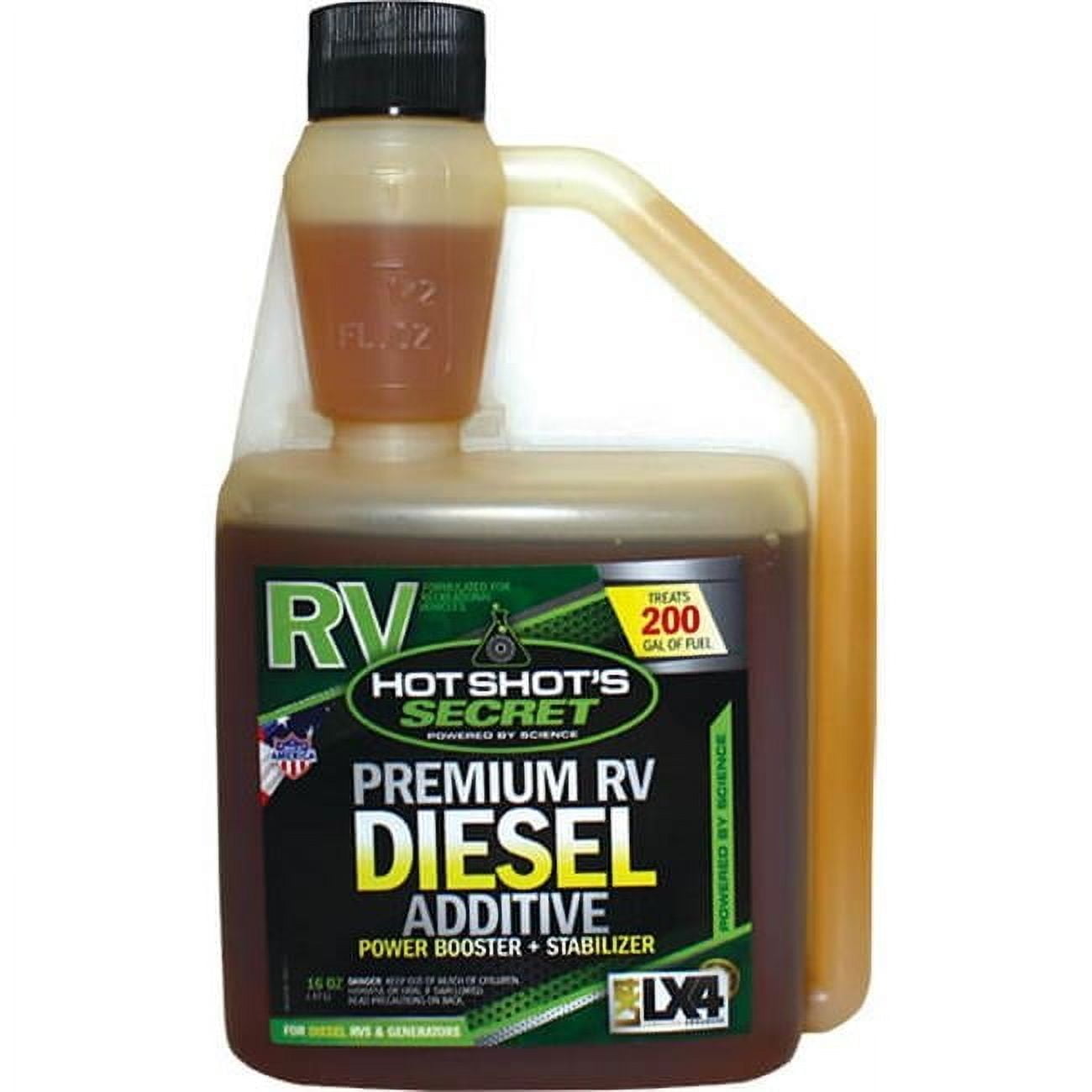 Hot Shots RVDSL16ZSP 16 oz Premium RV Diesel Squeez Additive - Walmart.com